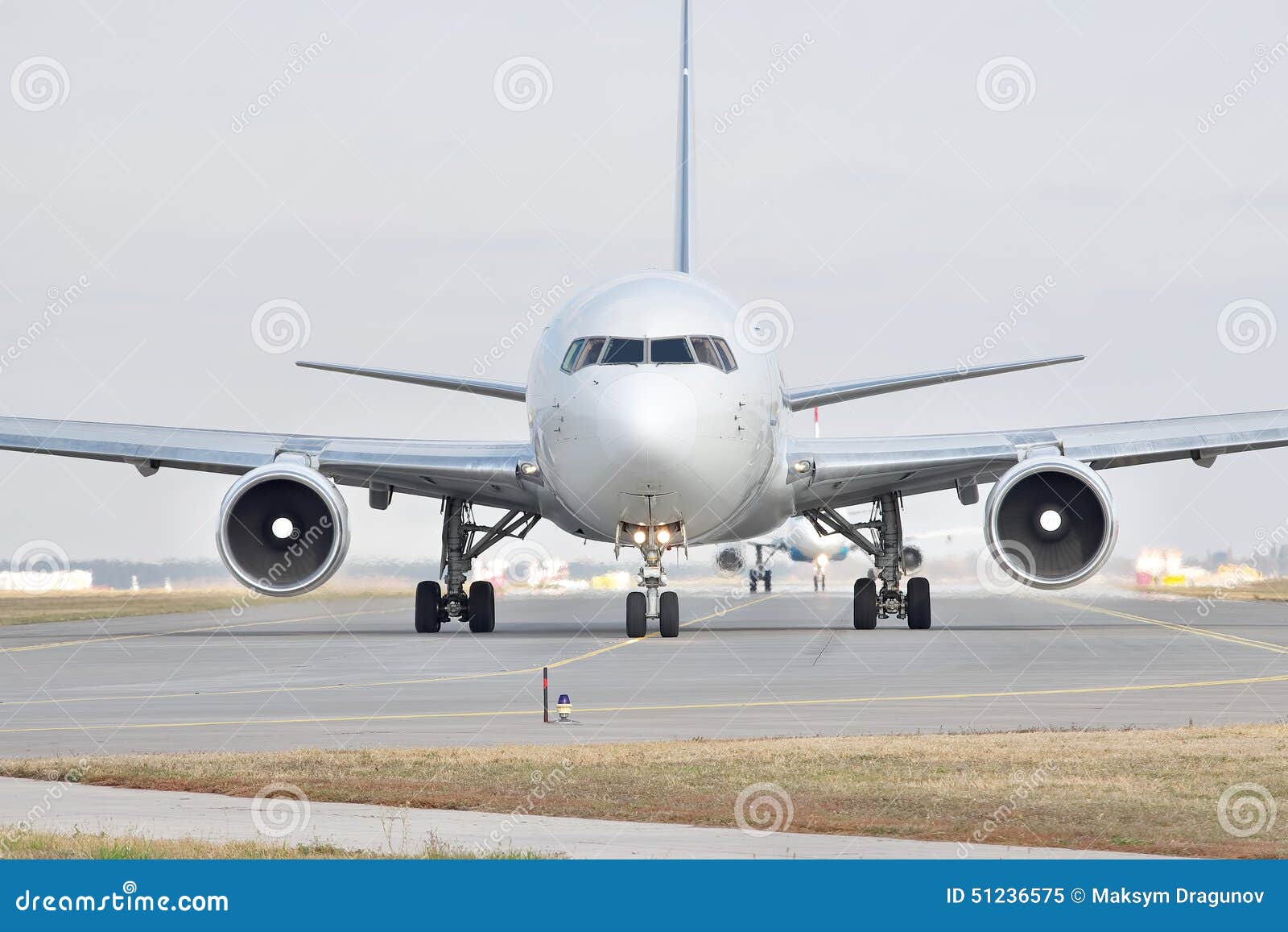 Passenger jet stock image. Image of aviation, white, cockpit - 51236575