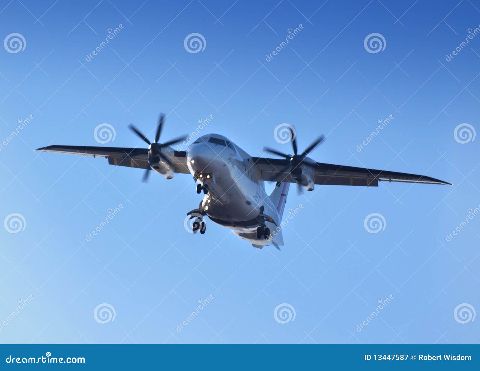 Passenger plane in day stock image. Image of dusk, flight - 13447587