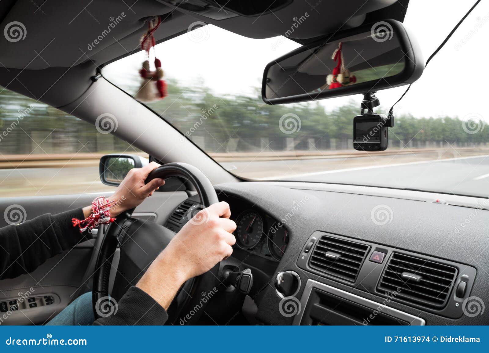 Passenger Point of View on Driver Stock Photo - Image of commuting ...