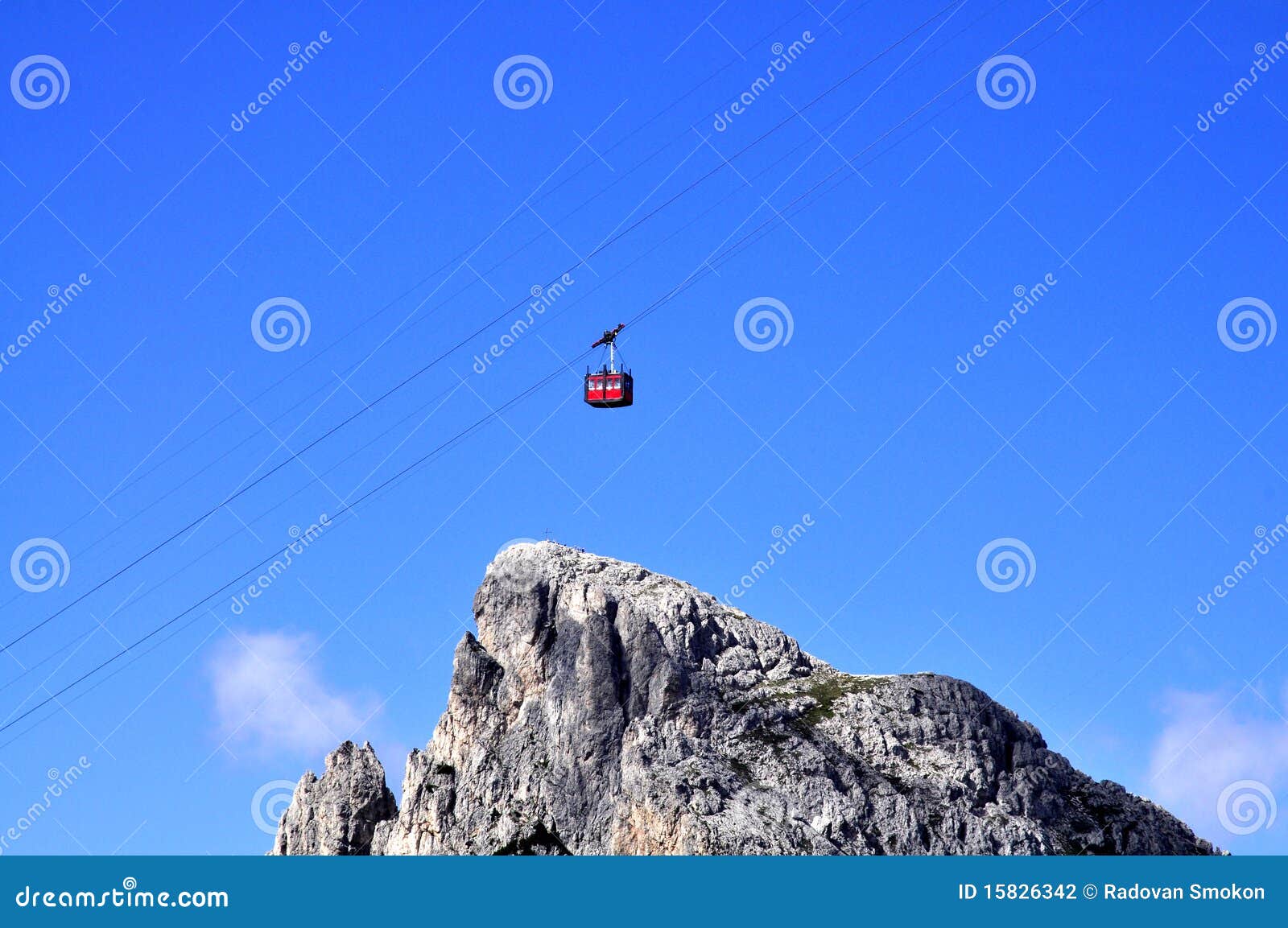 Passenger ropeway stock photo. Image of aerial, rural - 15826342