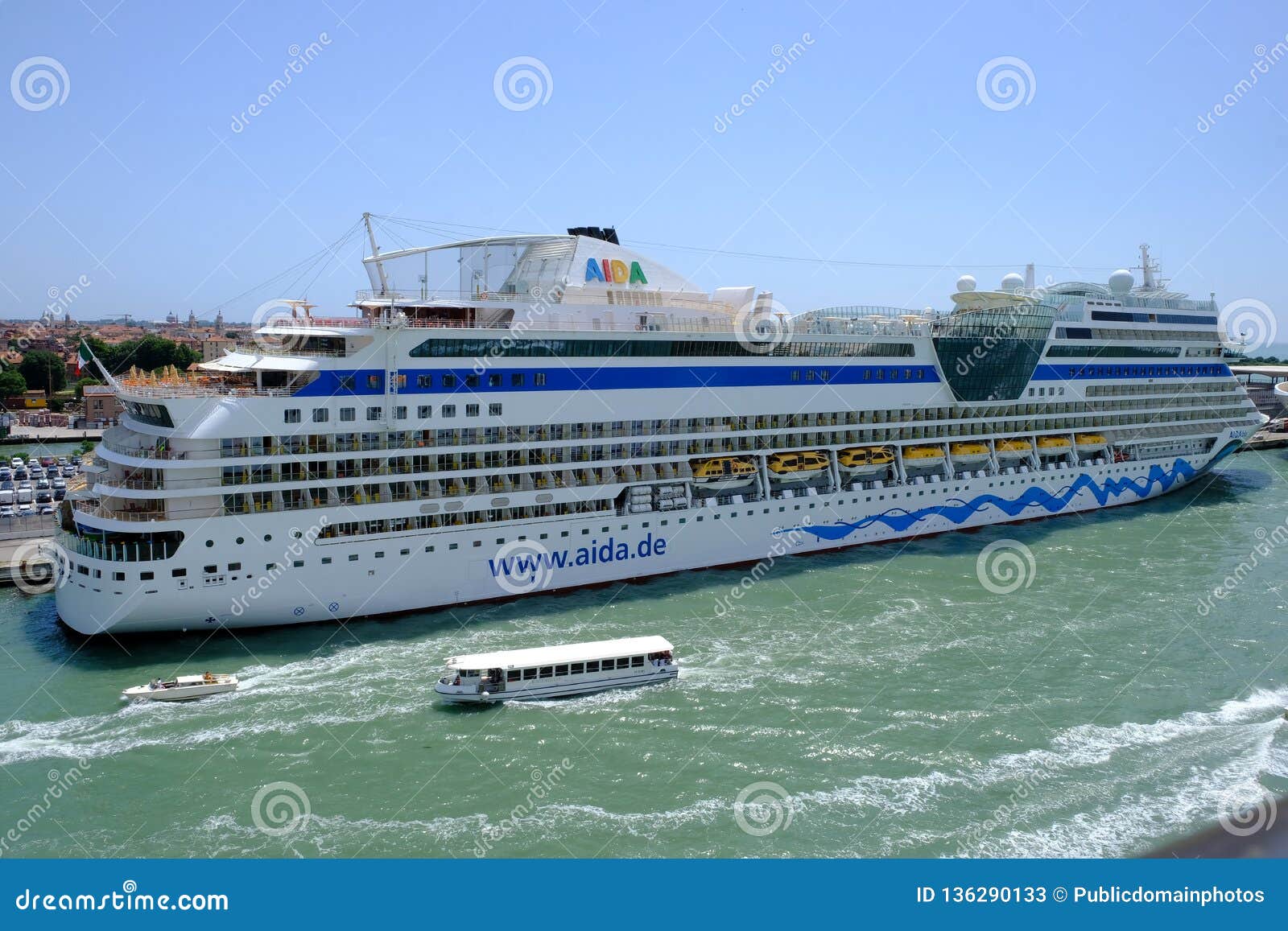 Passenger Ship, Cruise Ship, Ship, Water Transportation Picture. Image ...