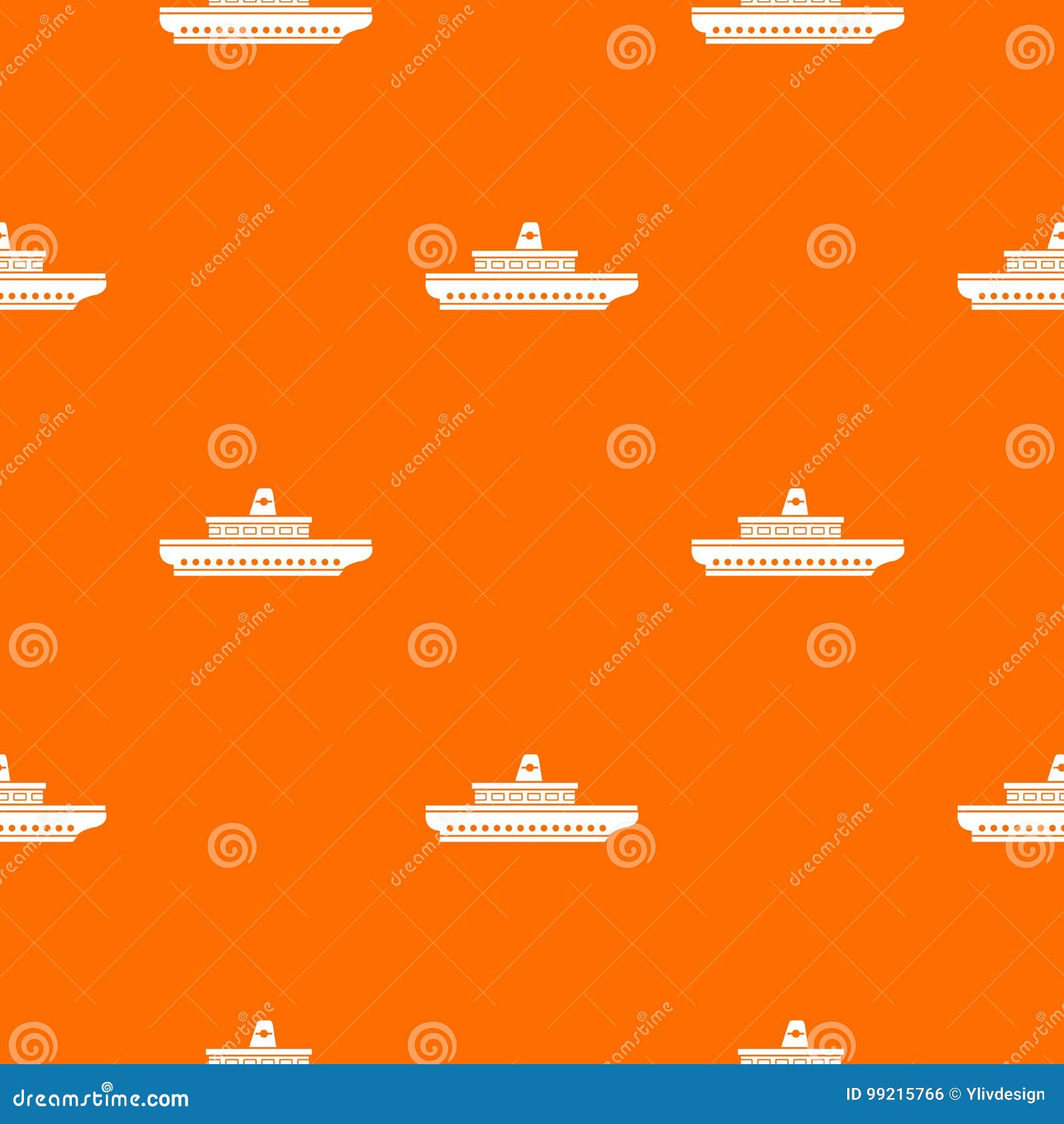 Passenger Ship Pattern Seamless Stock Vector - Illustration of object ...