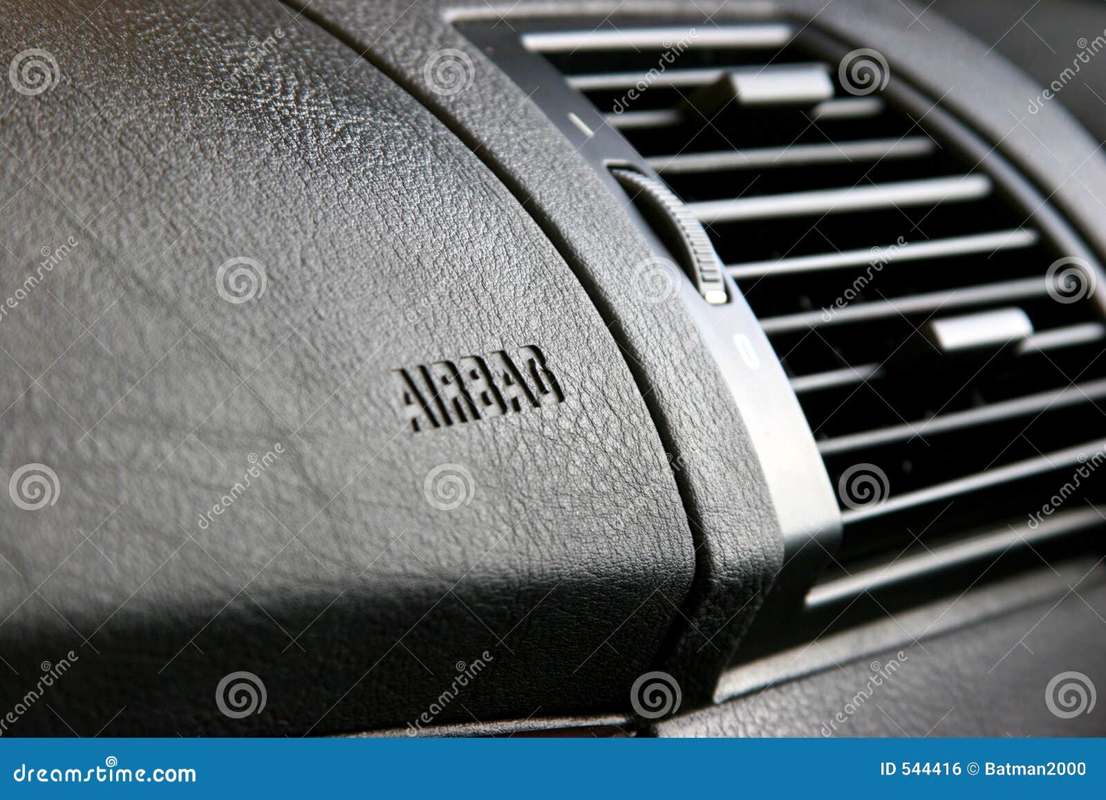 Passenger side airbags. stock photo. Image of automobile - 544416