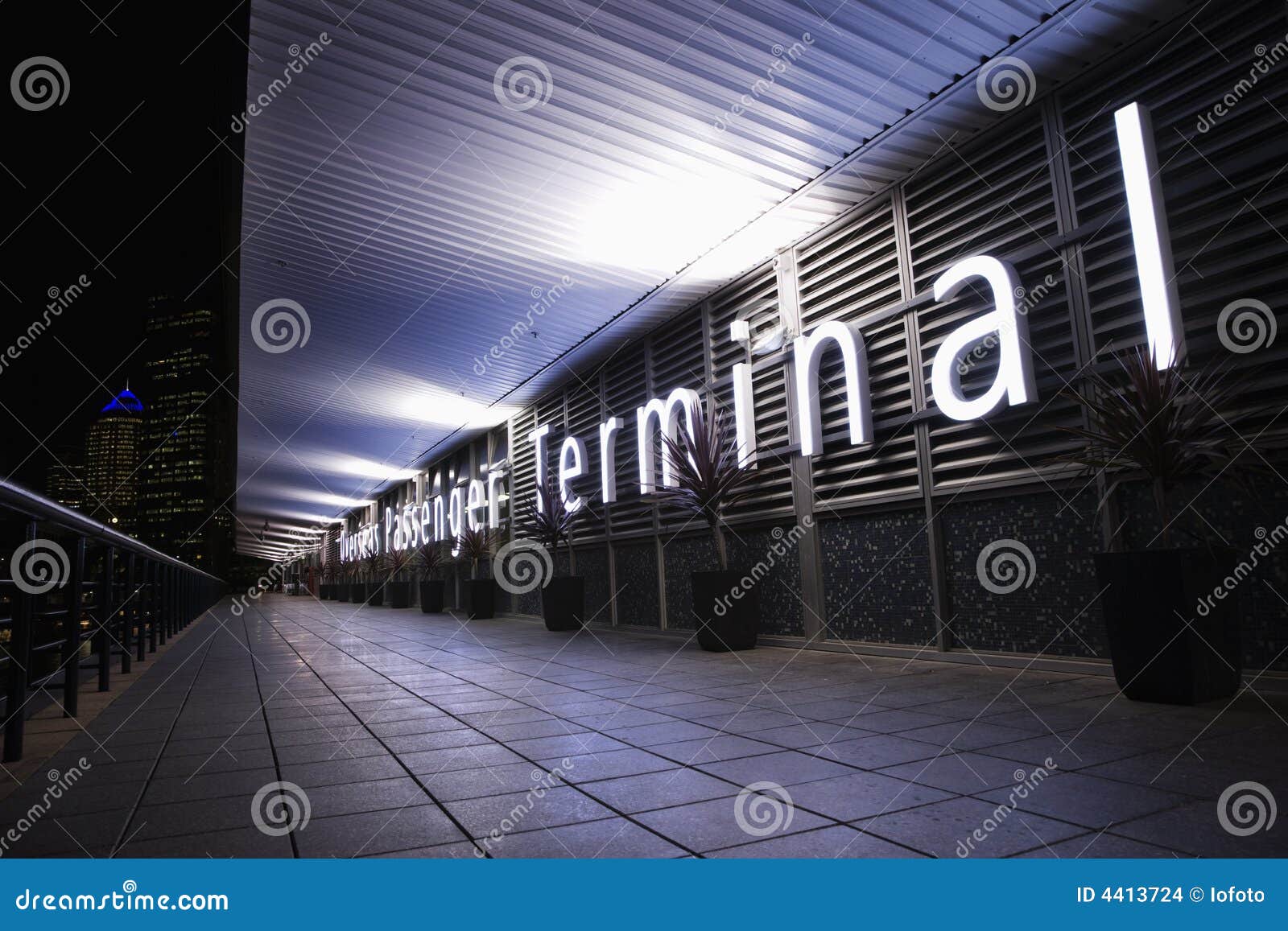 Passenger terminal sign stock photo. Image of australia - 4413724