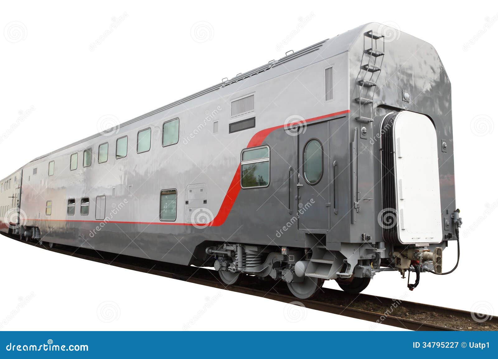 Passenger train car stock image. Image of motion, rail - 34795227