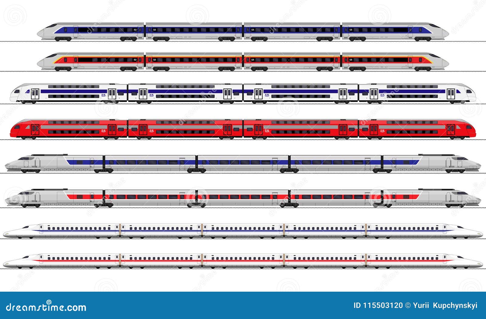 Train Railway Isometric Flowchart Vector Illustration | CartoonDealer ...