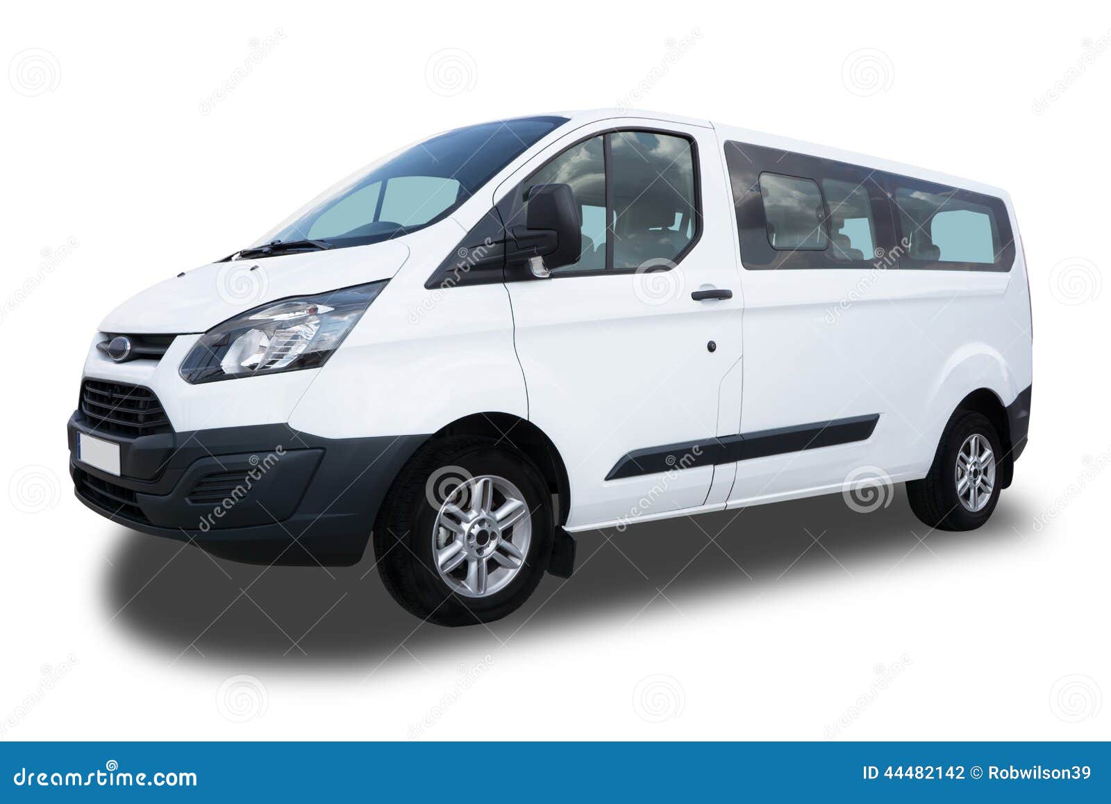 Passenger Van stock photo. Image of transportation, charter - 44482142