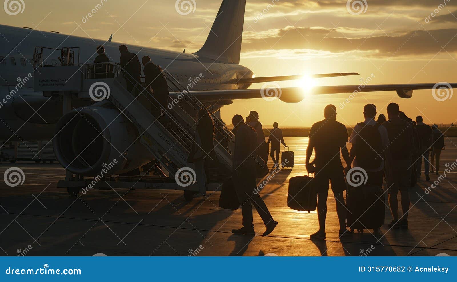 Passengers and Airplanes in Airport, Airplane Transportation Stock ...