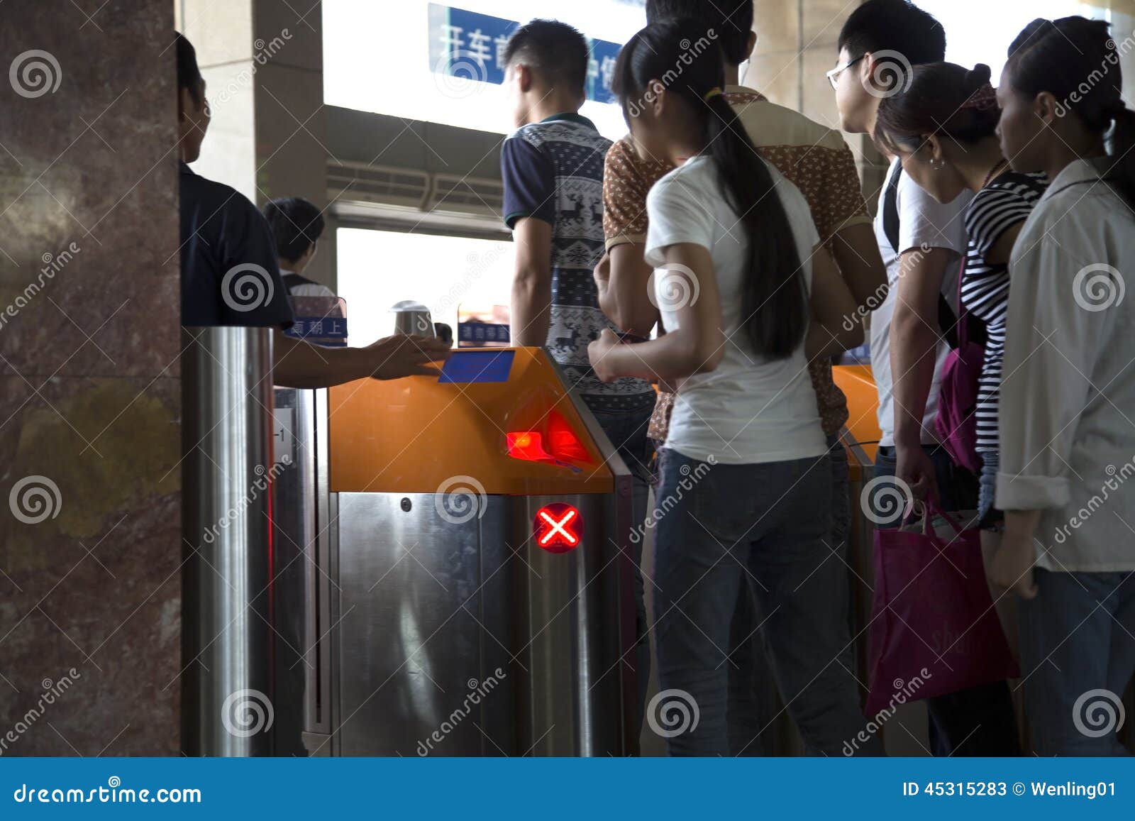 Passengers check in editorial stock photo. Image of lane - 45315283