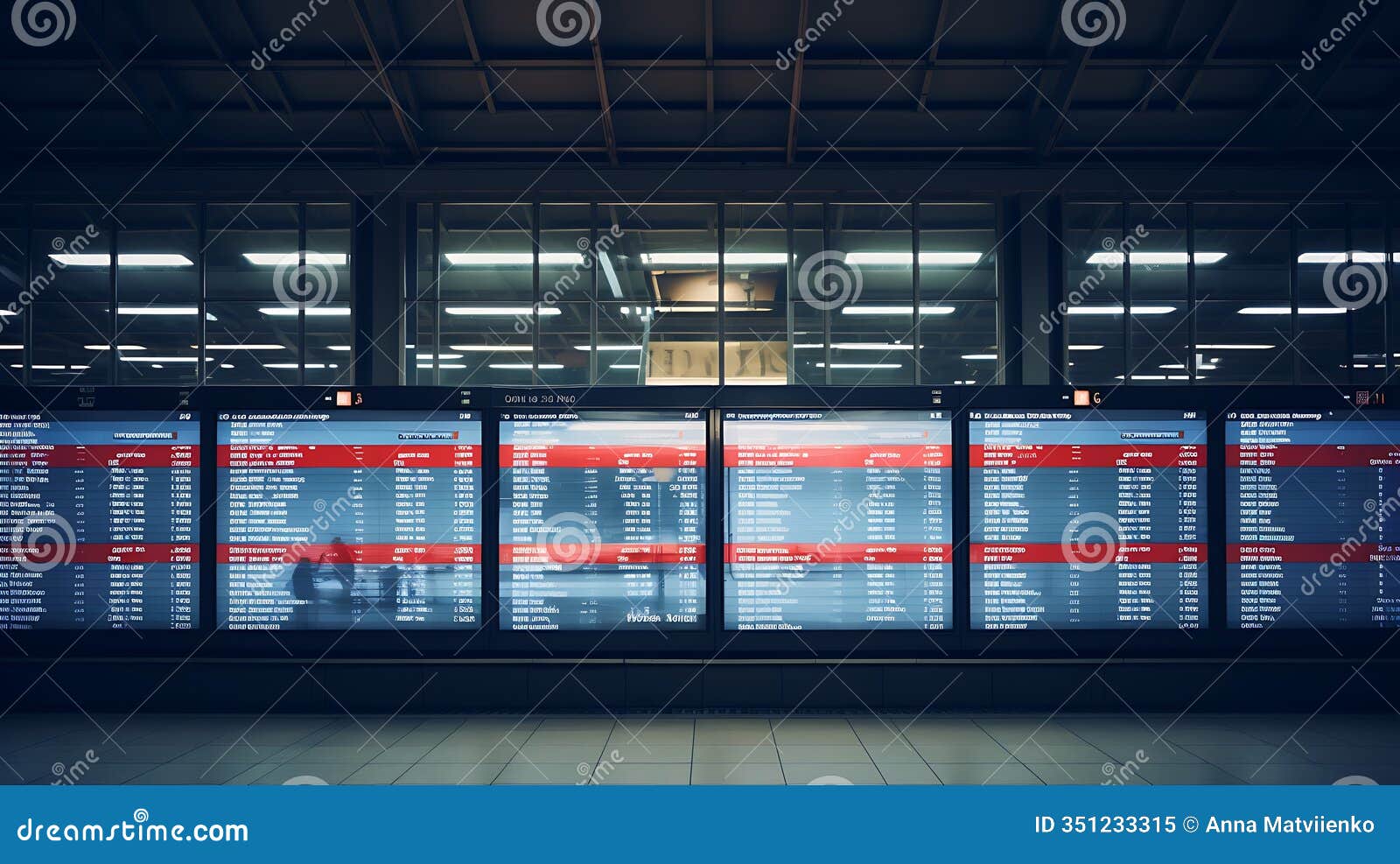 Passengers Checking Train Departure and Arrival Timetable at Station ...