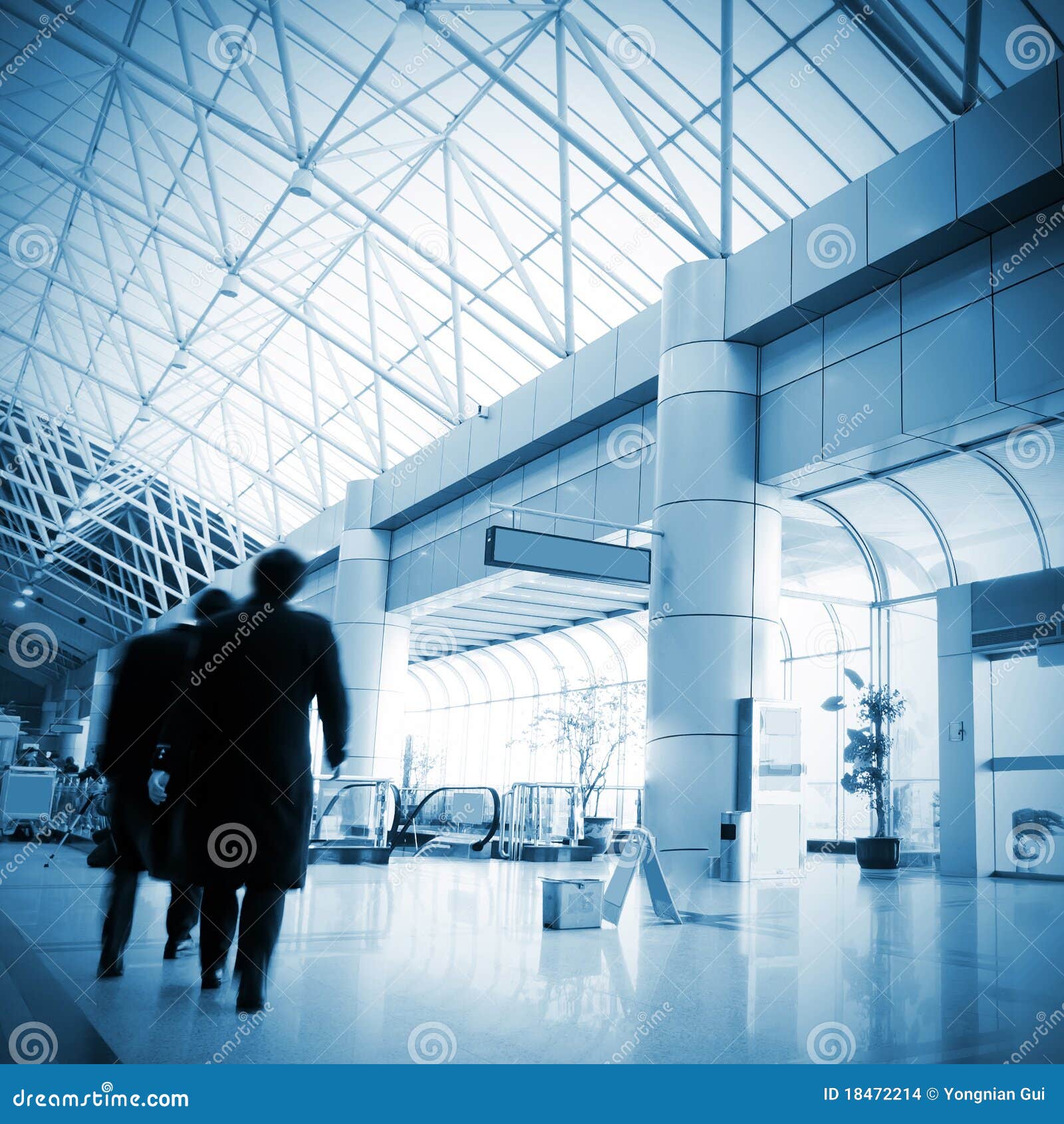 Passengers Inside the Airport Stock Photo - Image of airport, travel ...