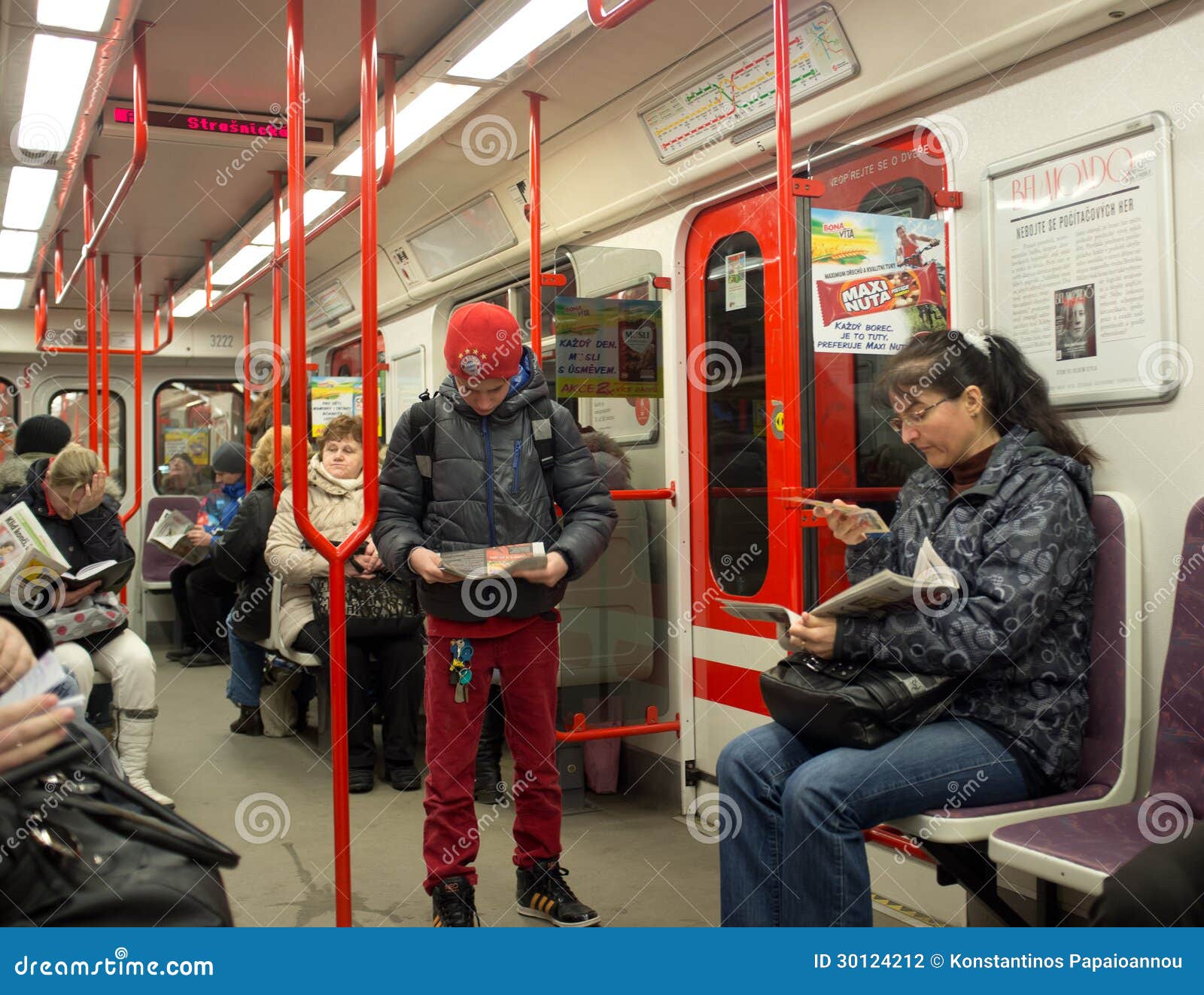 Prague Metro. Czech Republic Editorial Photography - Image of metro ...