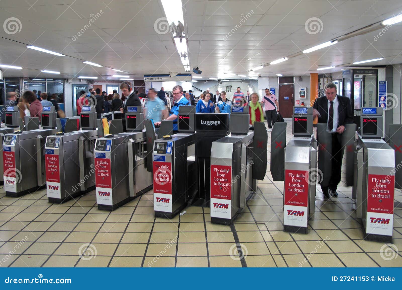 Turnstiles For Checking Tickets And Passing Passengers, Access Control ...