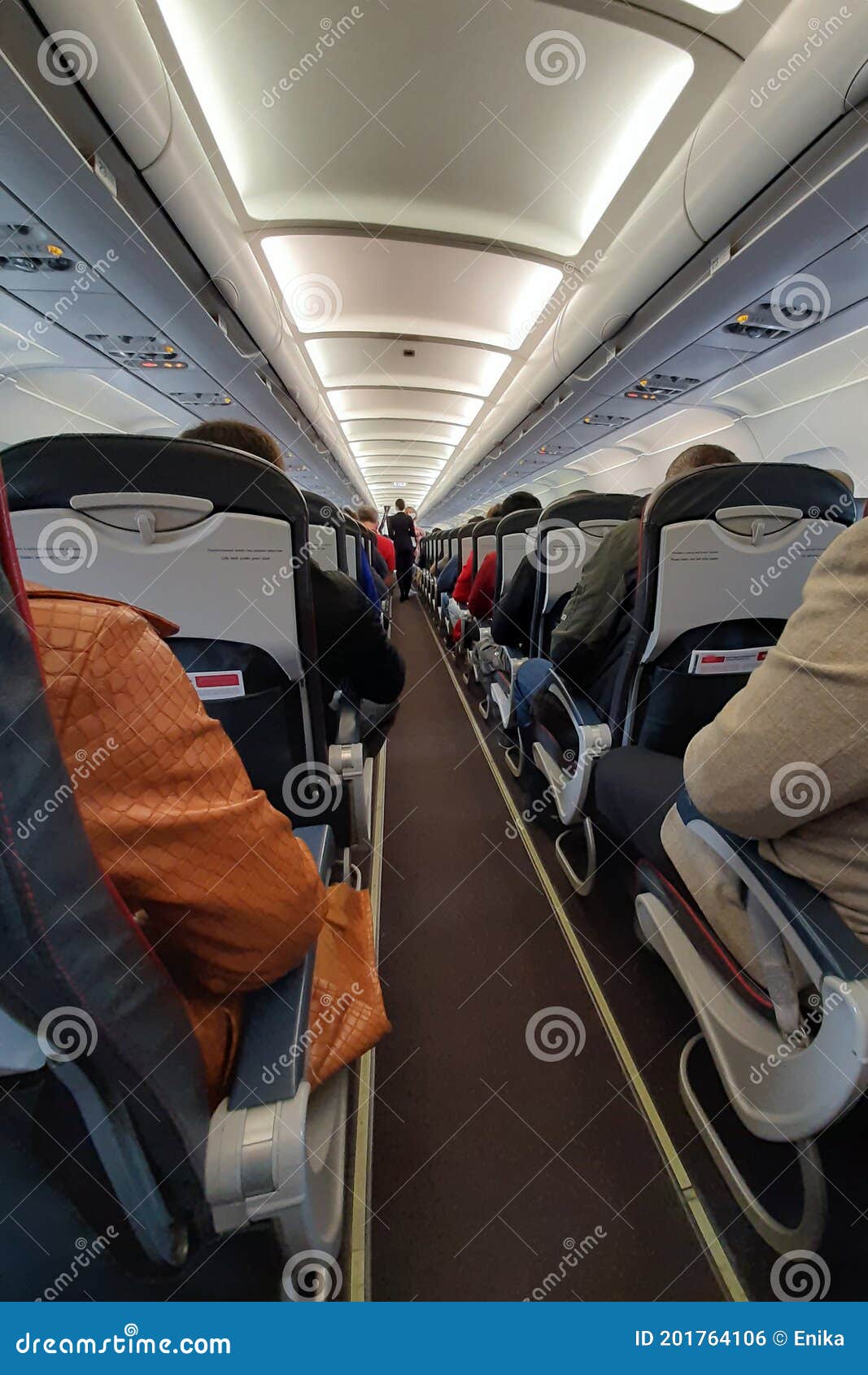 Passengers on the plane editorial photo. Image of passenger - 201764106
