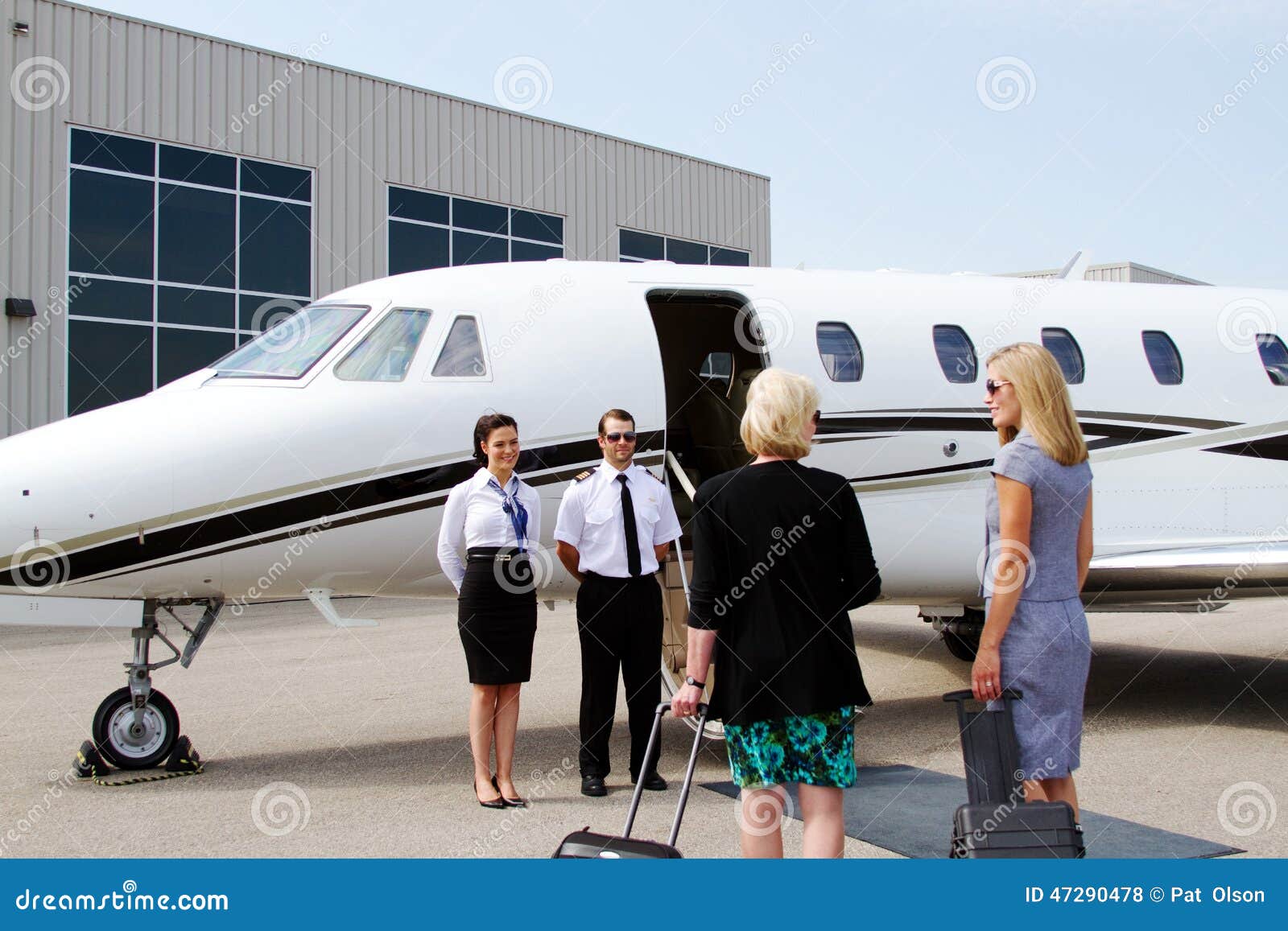 Passengers about To Board Jet Stock Photo - Image of flight, travel ...