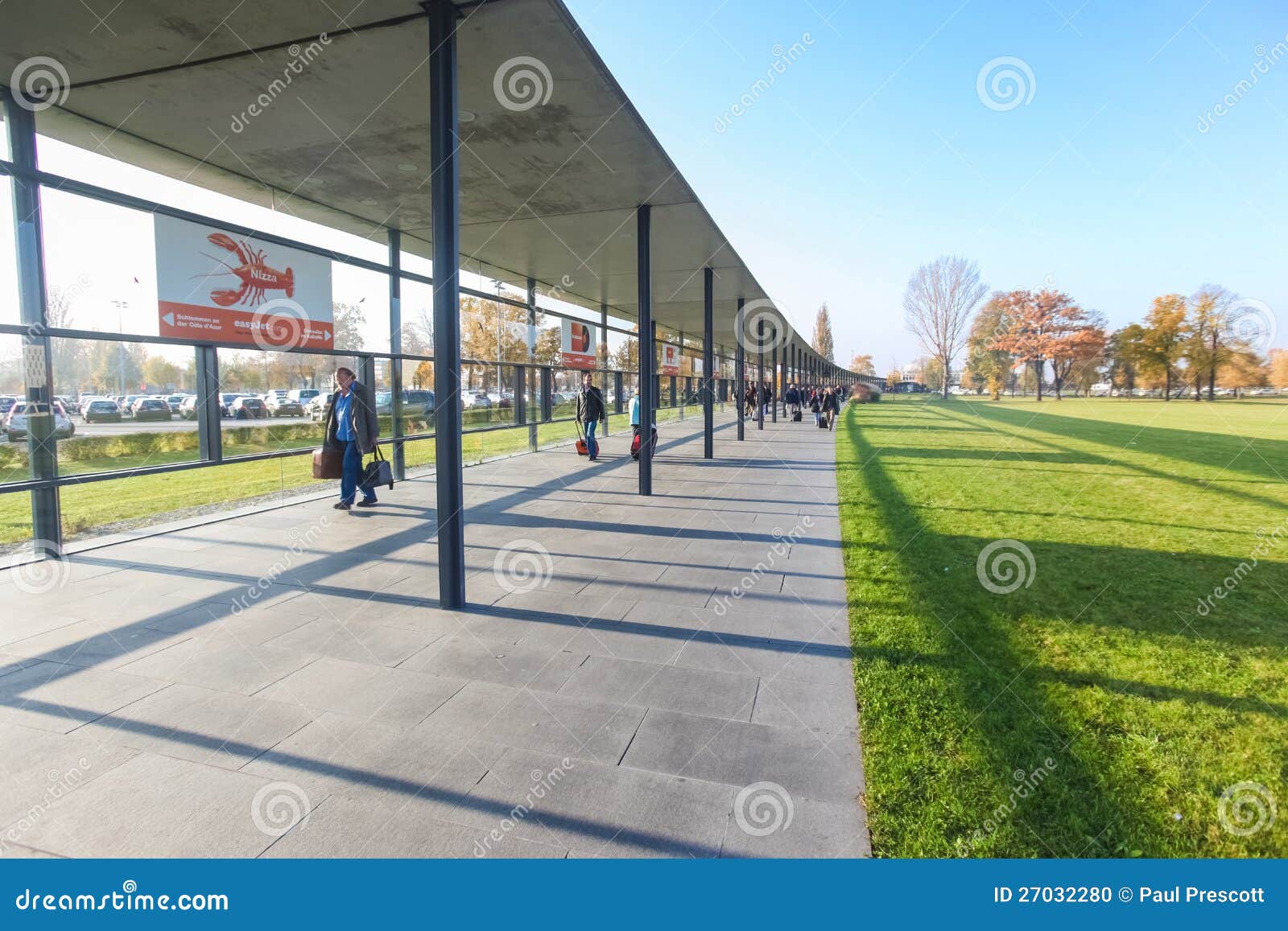 Passengers Walk the Passage Editorial Image - Image of transport ...
