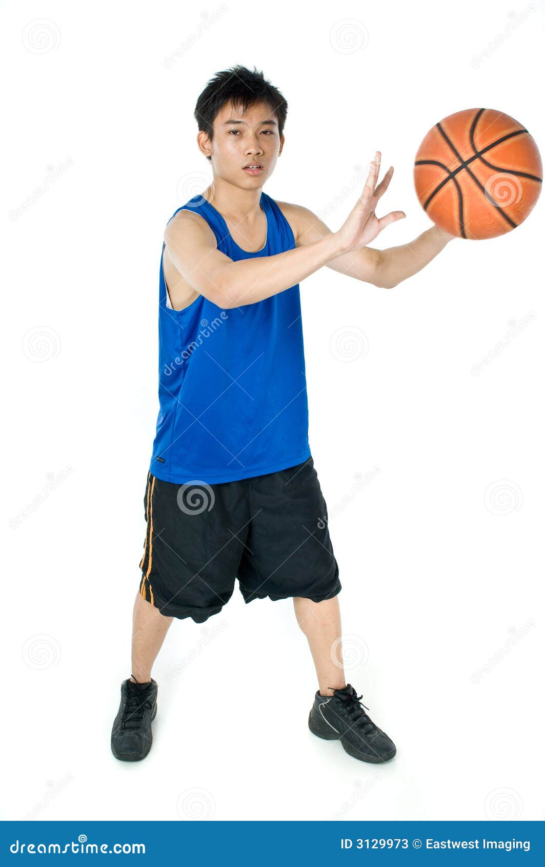 Passing and catching stock image. Image of passing, studio - 3129973