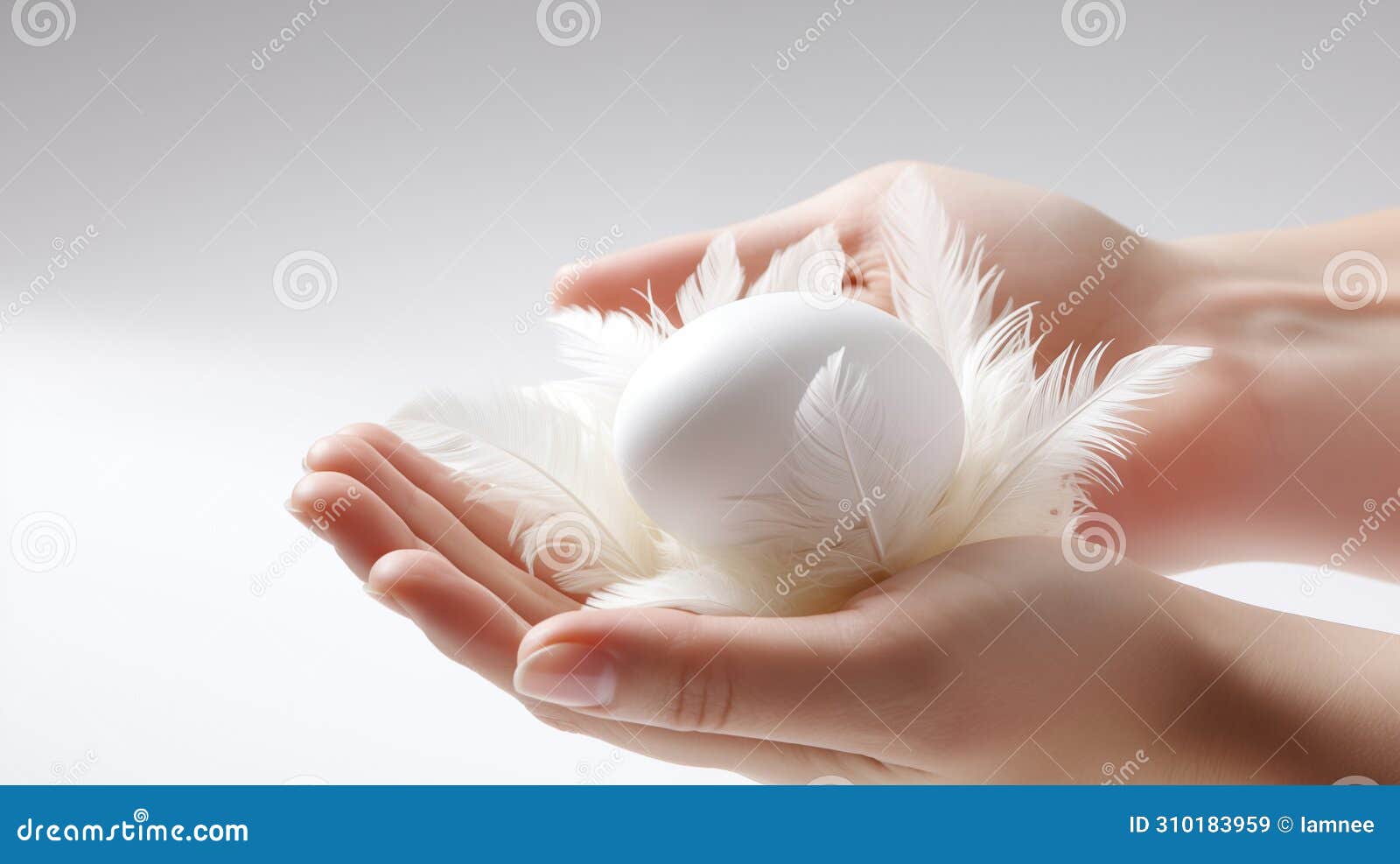 Passing on Easter Tradition with Decorated Bird Feather Eggs.AI ...