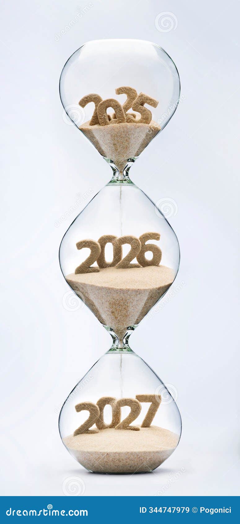 Passing into New Year 2026, 2027 Stock Image - Image of year, future ...