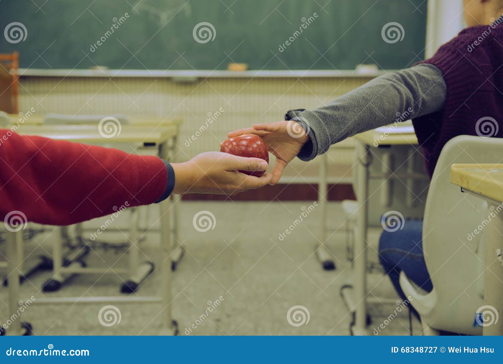 Passing notes in class stock image. Image of friendship - 68348727