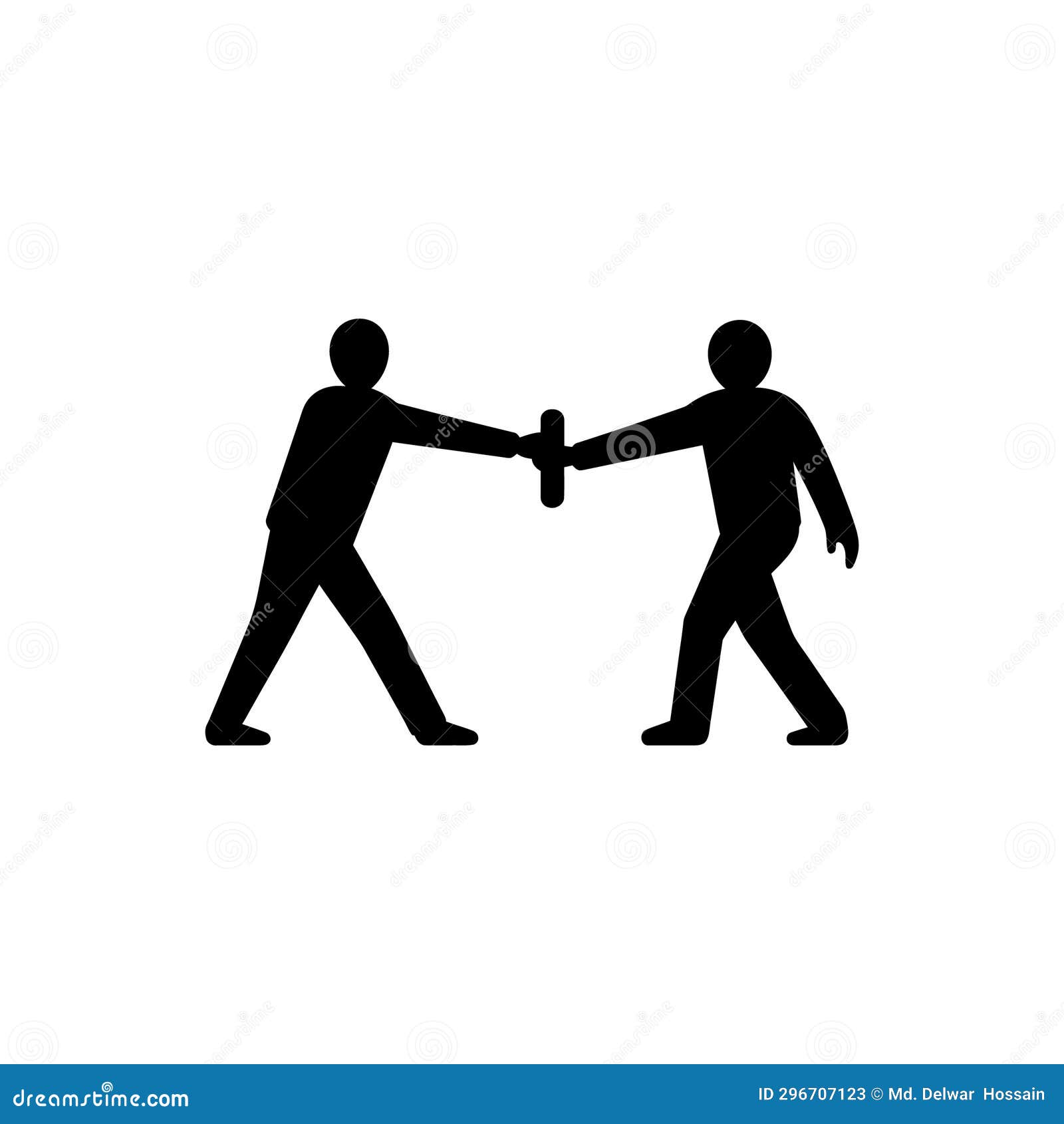 Passing the Relay Icon stock illustration. Illustration of passing ...