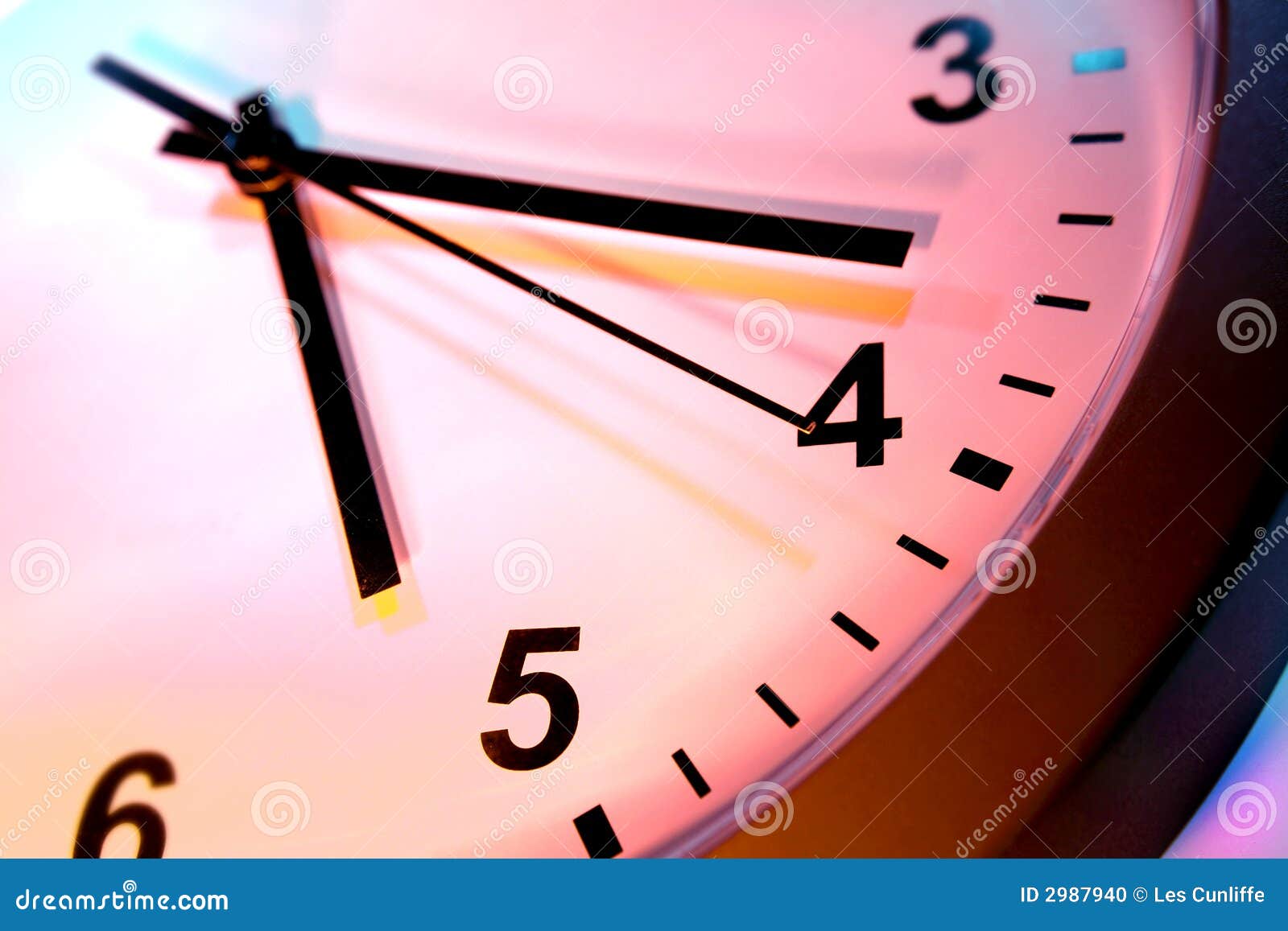 Passing time stock photo. Image of closeup, four, hours - 2987940