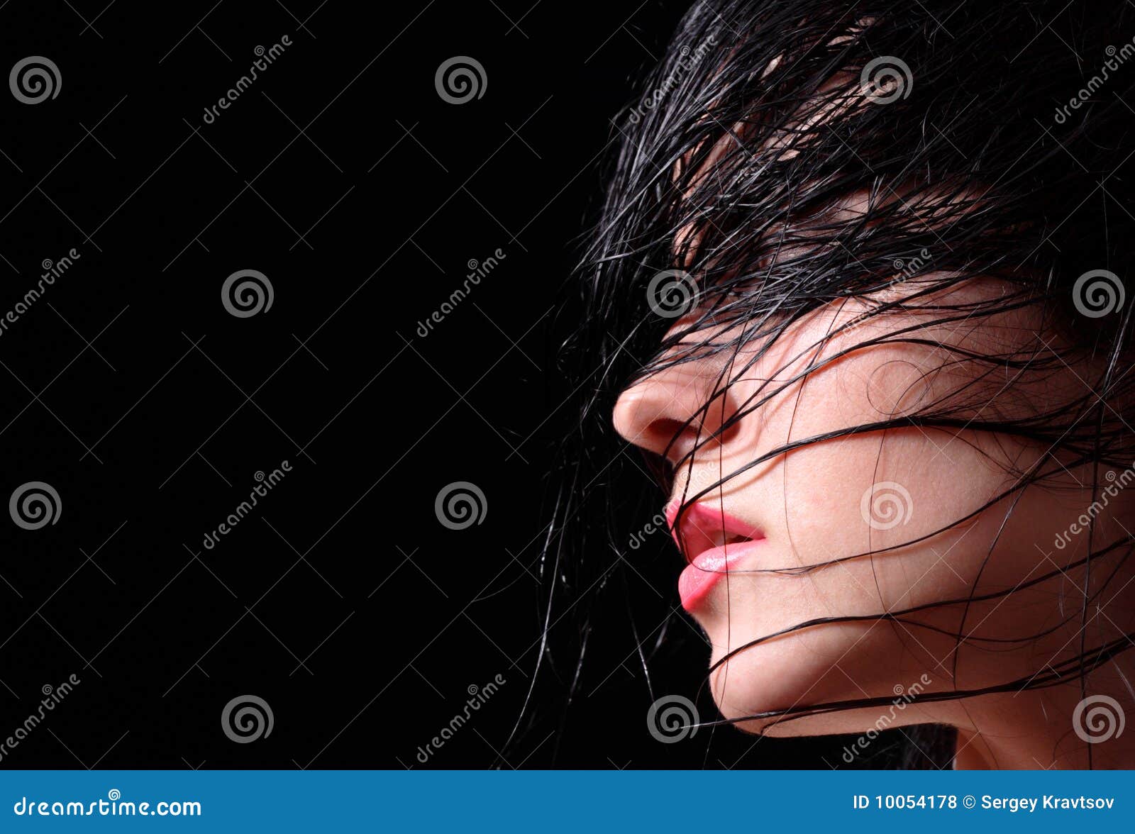 Passion stock photo. Image of young, model, brunette - 10054178