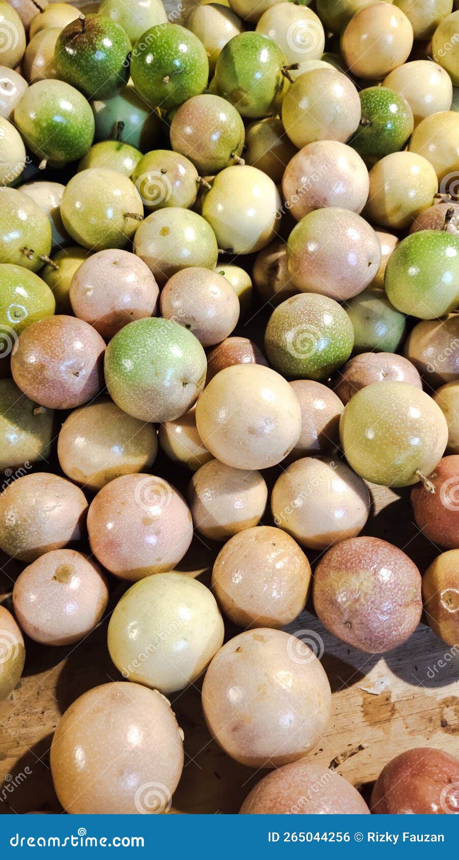 Passion Fruit from the Forest Markisa Fresh Stock Photo - Image of ...