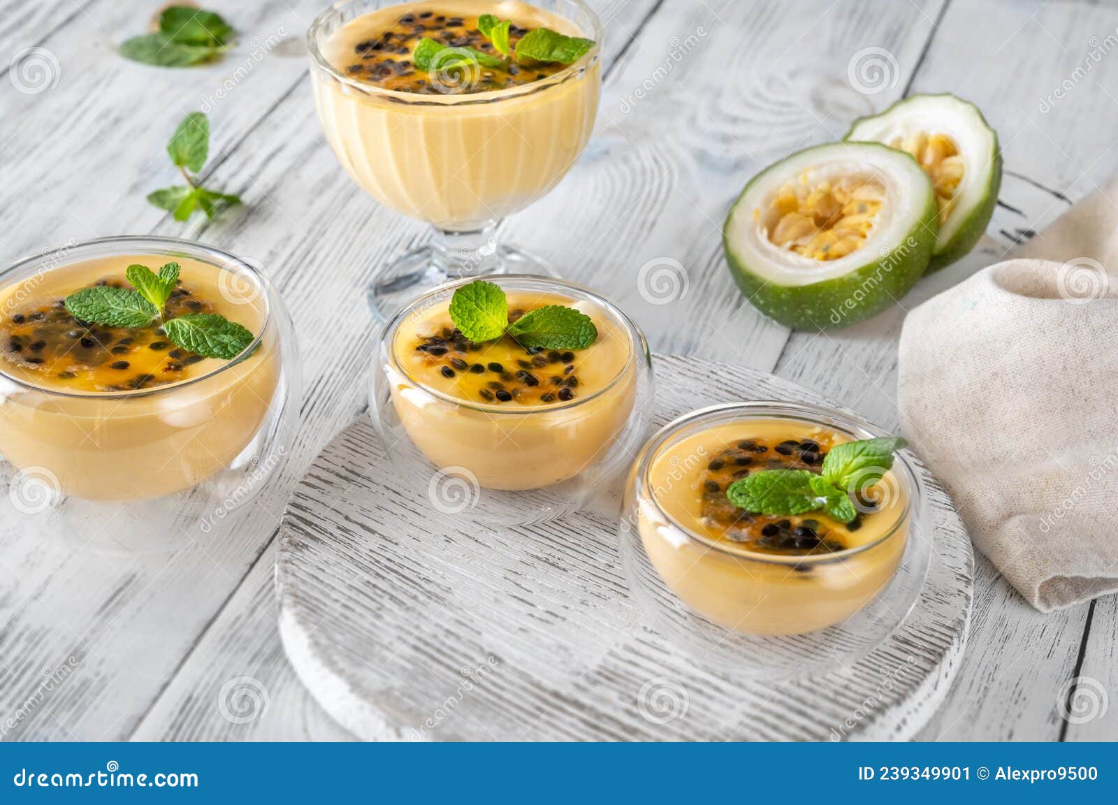 Passion Fruit Mousse stock image. Image of brazil, brazilian - 239349901
