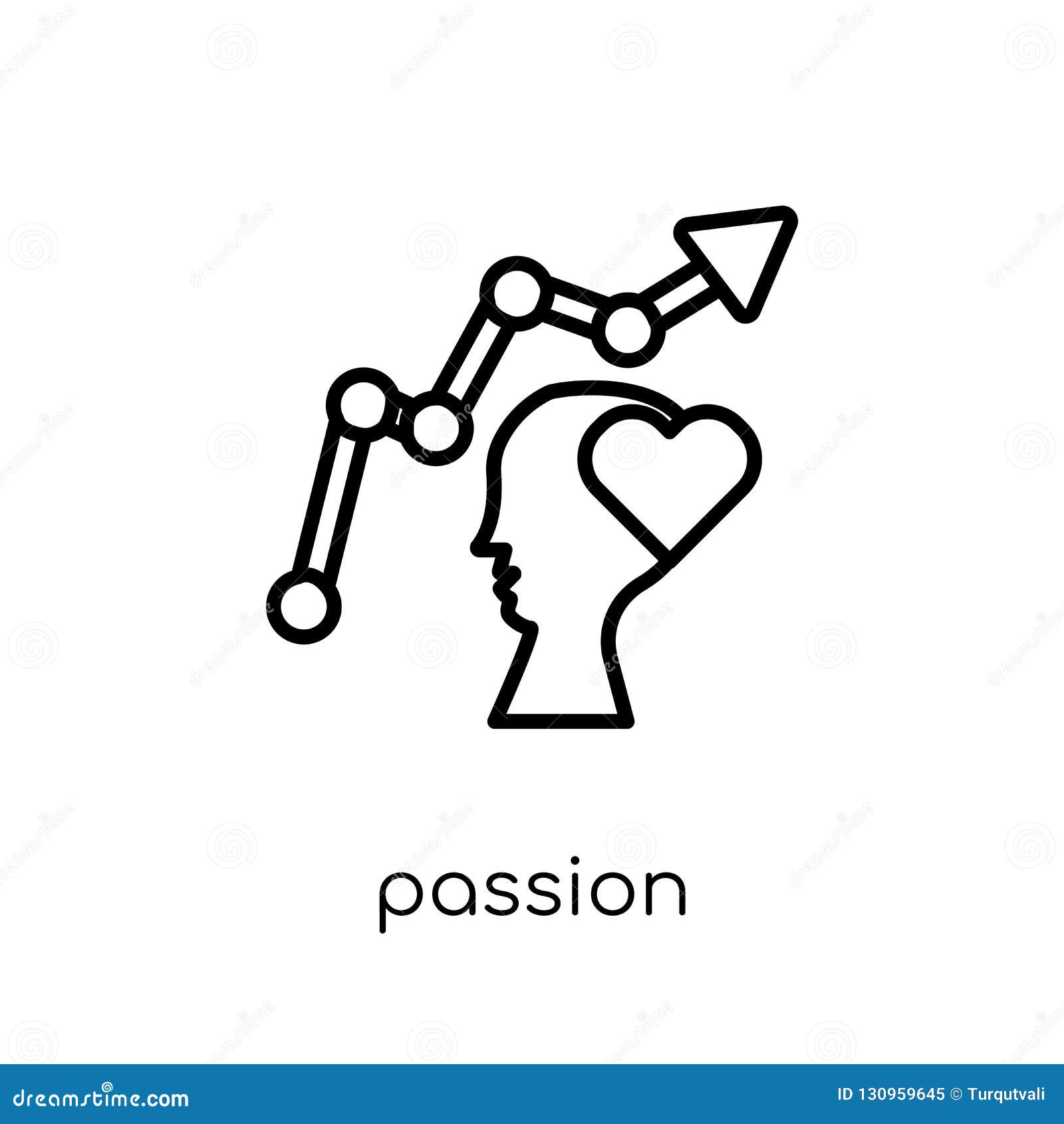 Passion Icon from Collection. Stock Vector - Illustration of passion ...