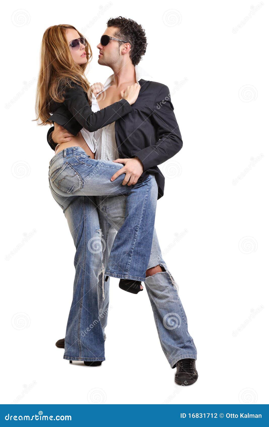 Passionate couple stock photo. Image of bright, glamour - 16831712