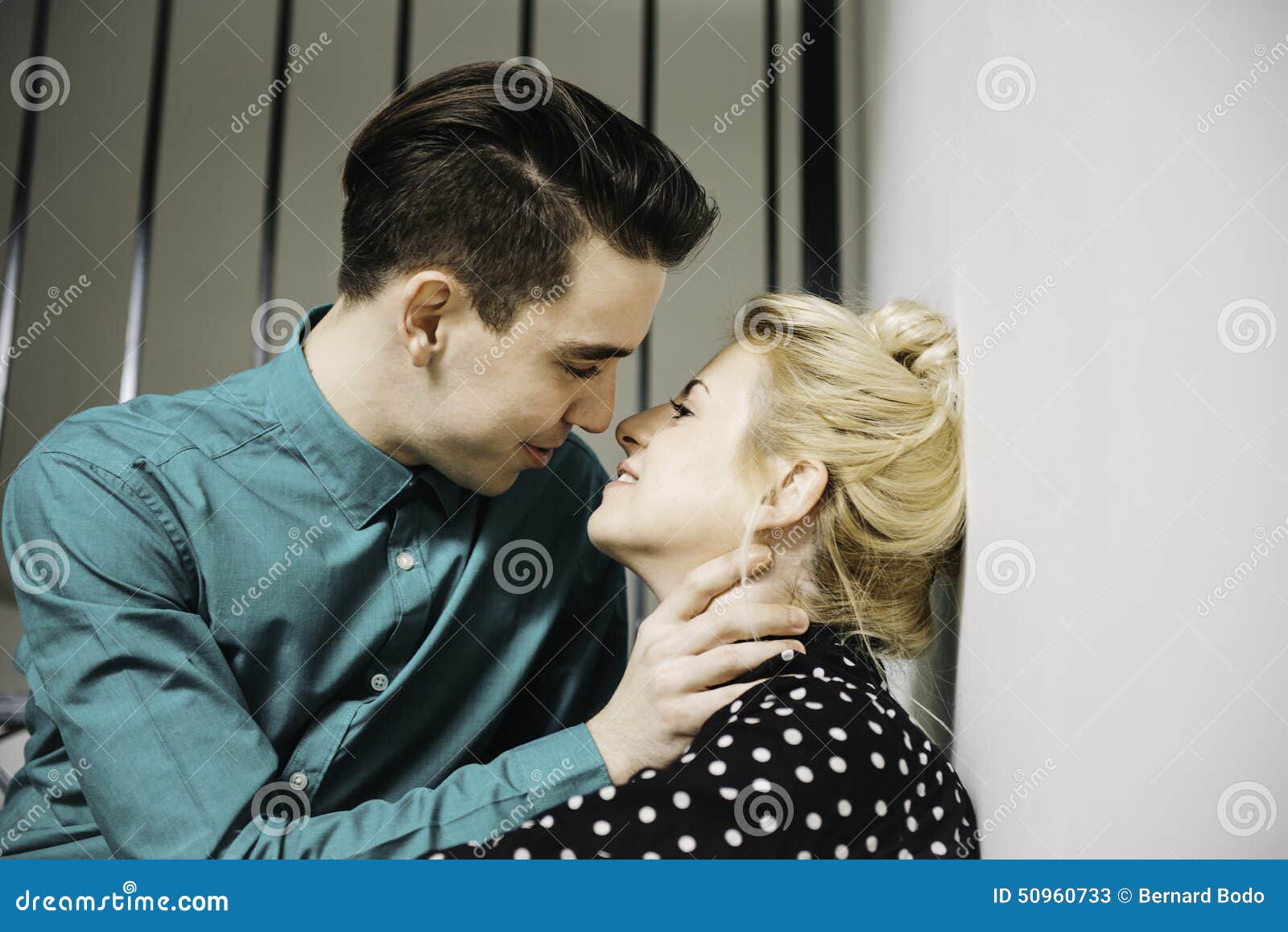 Passionate couple stock image. Image of indoors, passion - 50960733