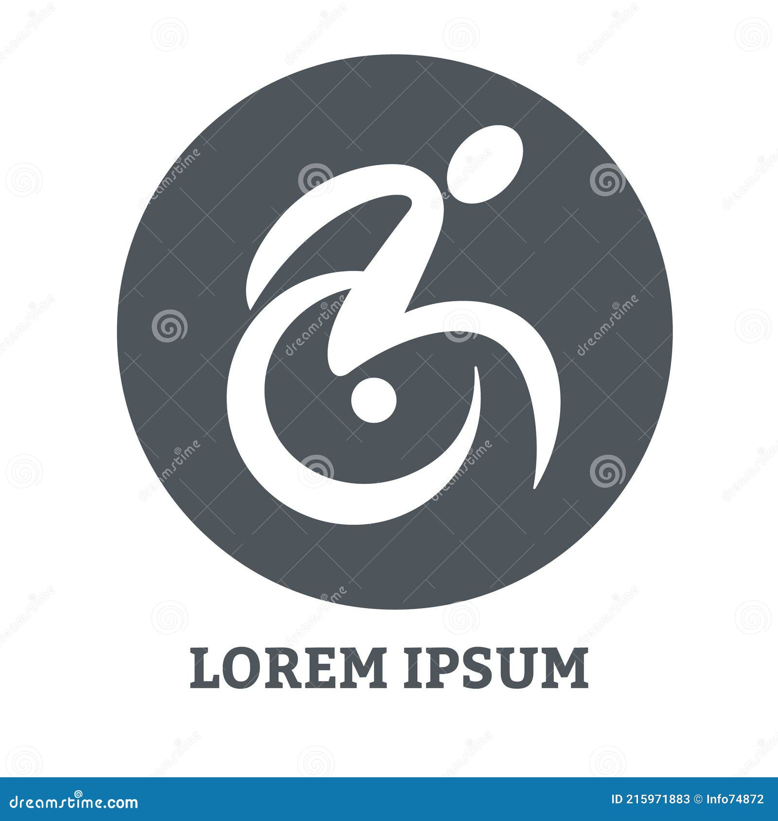 Passionate Disability People Support Logo. Wheel Chair Logo ...
