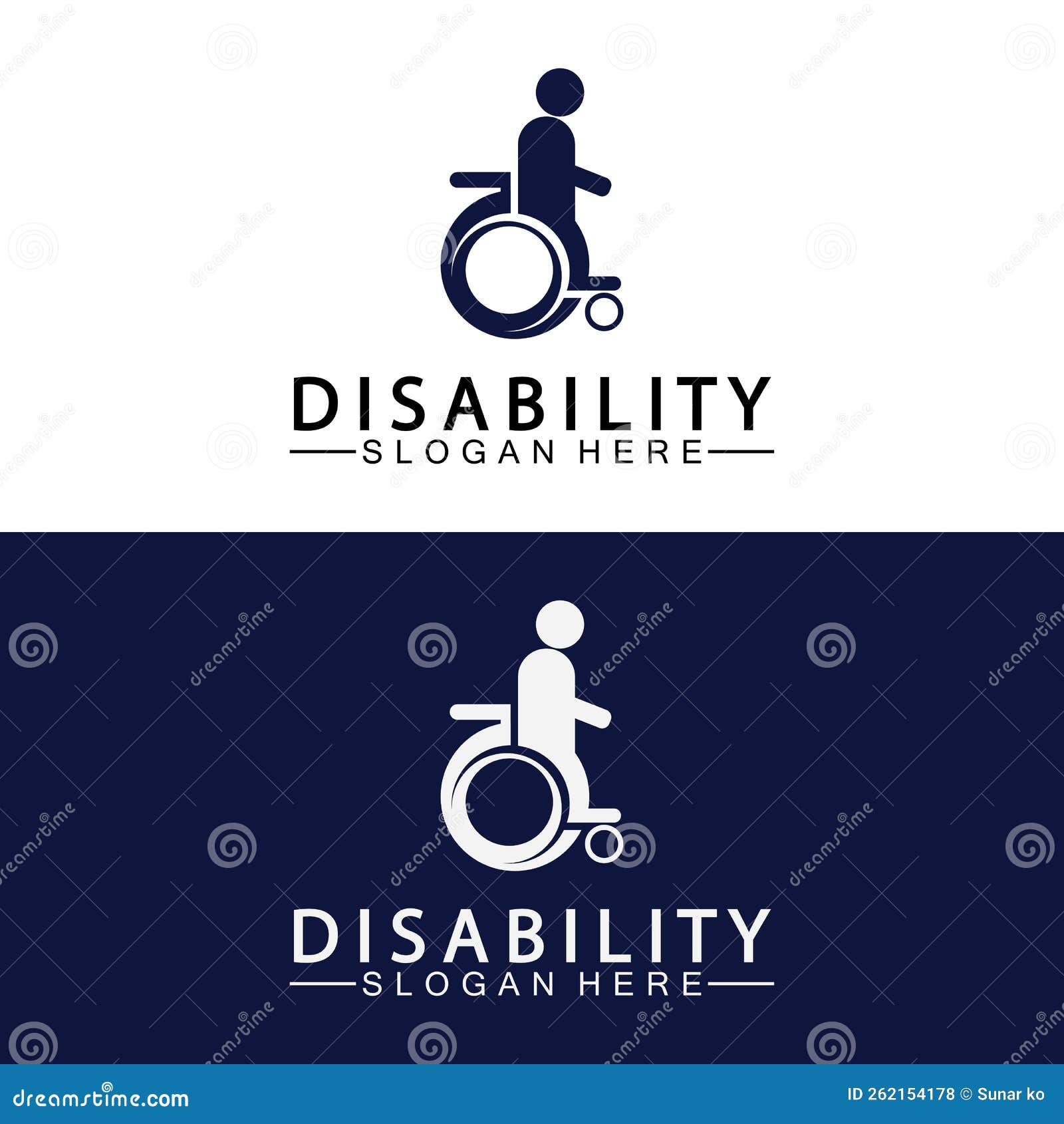 Passionate Disability People Support Logo. Wheel Chair Logo ...