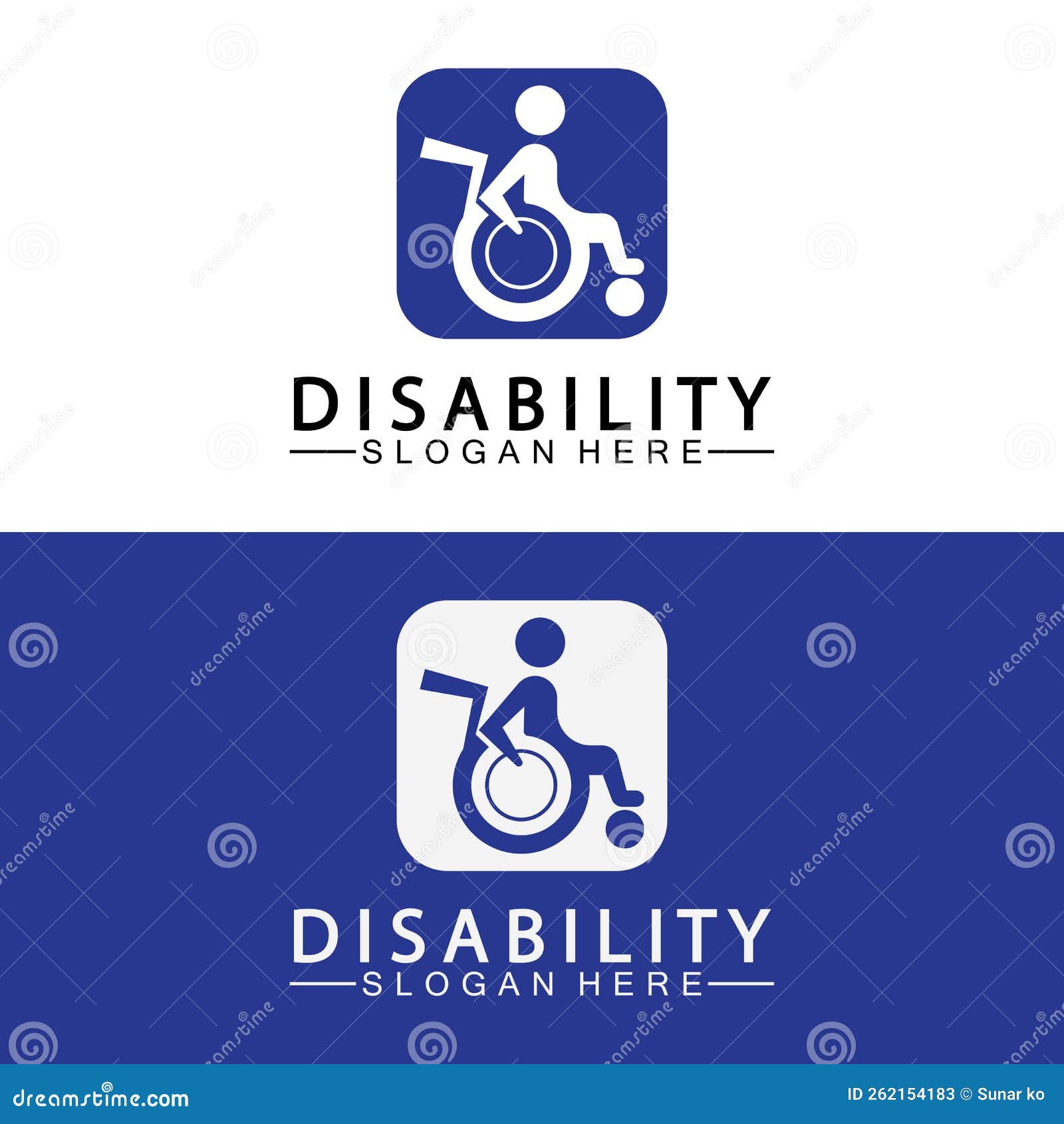 Passionate Disability People Support Logo. Wheel Chair Logo ...
