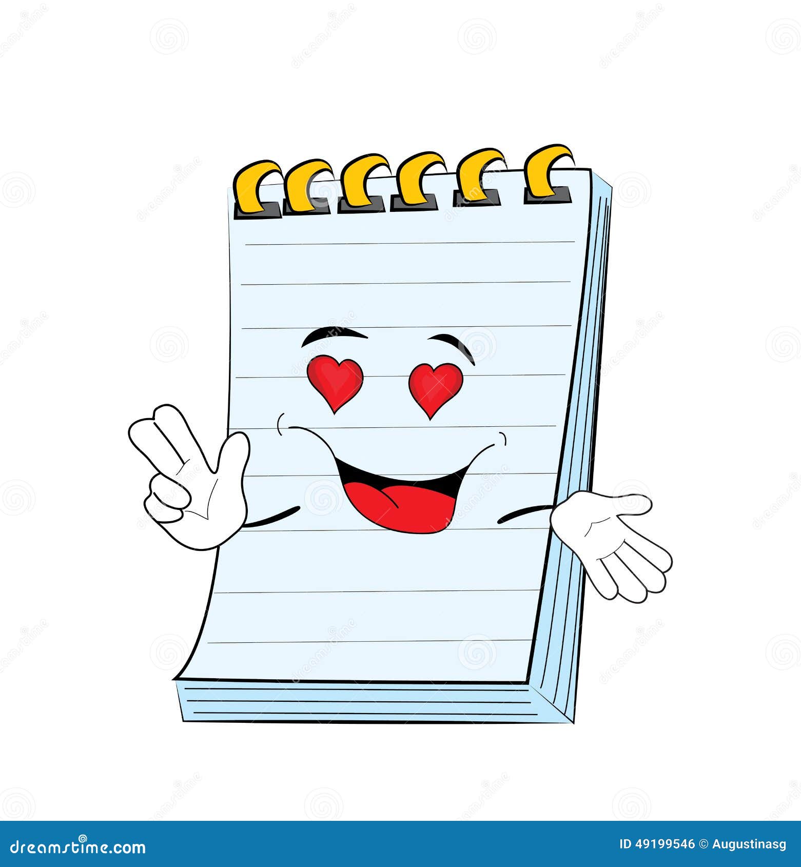 Passionate notes cartoon stock illustration. Illustration of symbol ...
