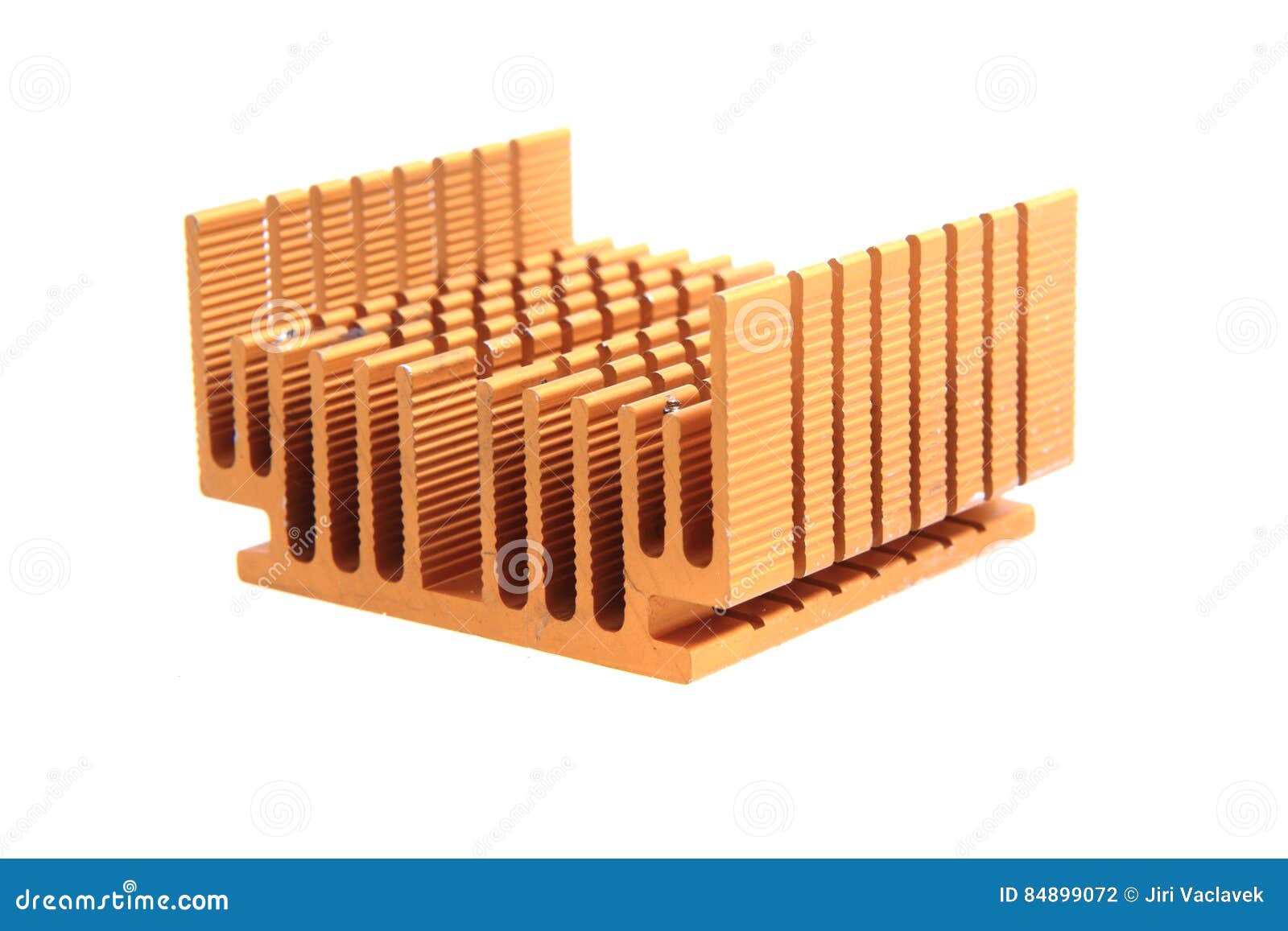 Passive Cpu Cooler Radiator. Various Finned Heat-sink, Copper And ...