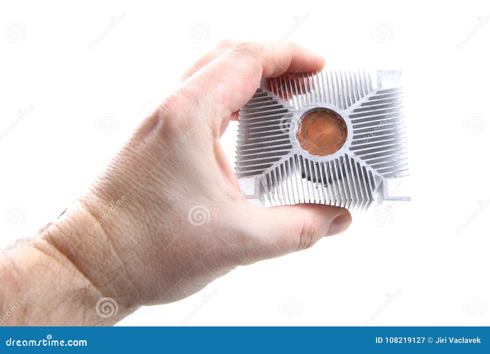 Passive Cpu Cooler Radiator. Various Finned Heat-sink, Copper And ...
