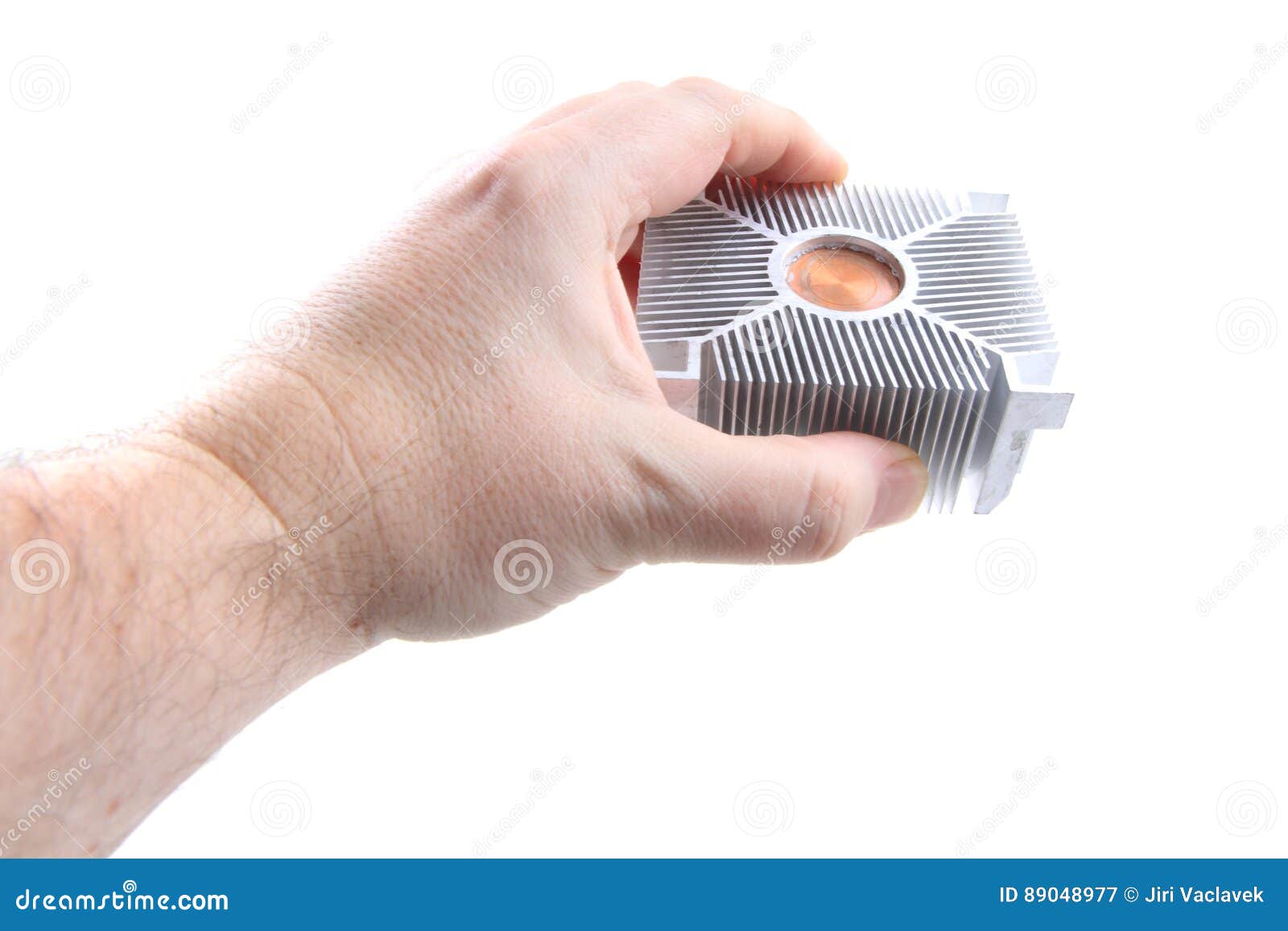 Passive Cpu Cooler Radiator. Various Finned Heat-sink, Copper And ...