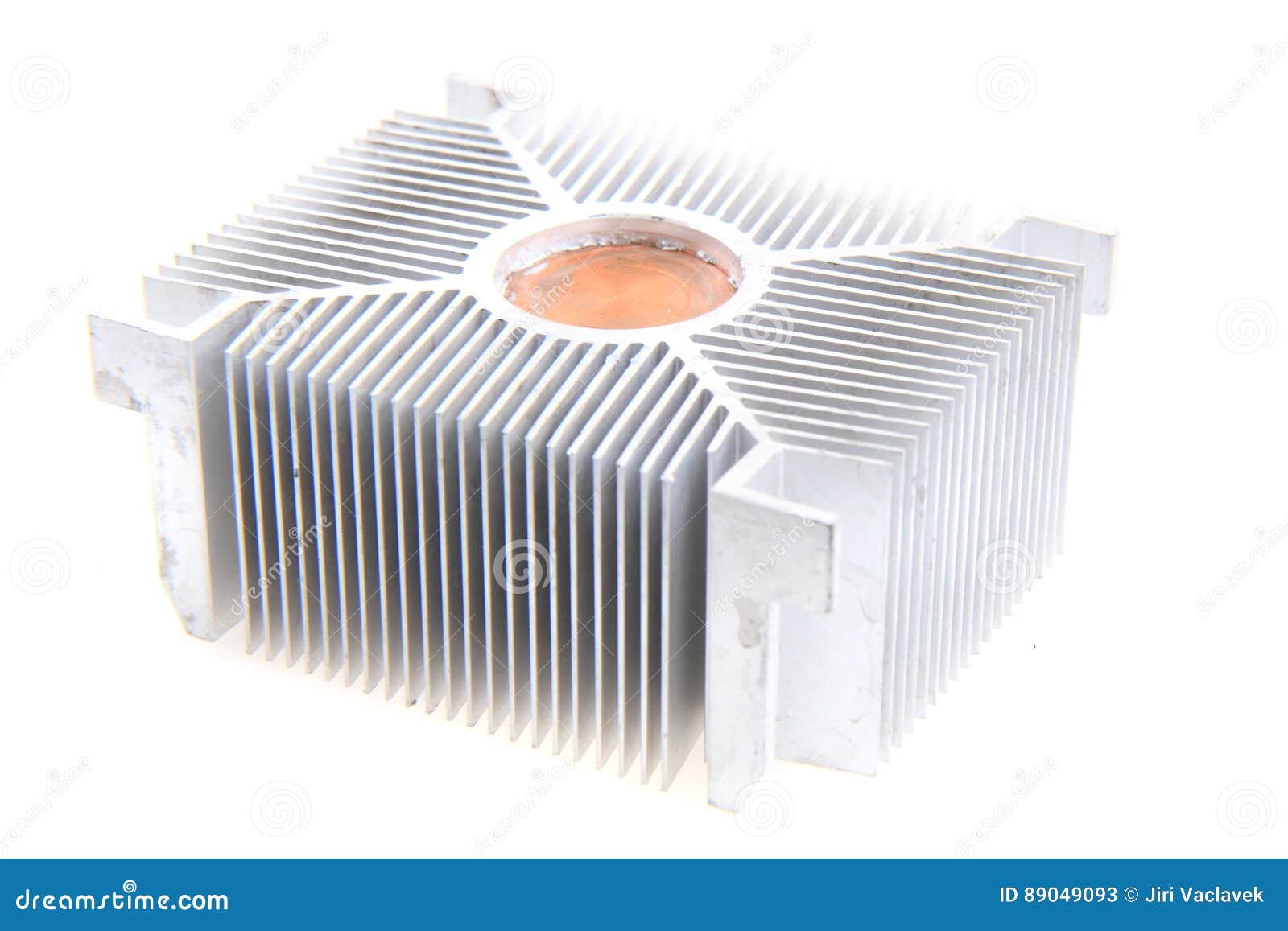 Passive Cpu Cooler Radiator. Copper Heatpipes And Radiator For ...