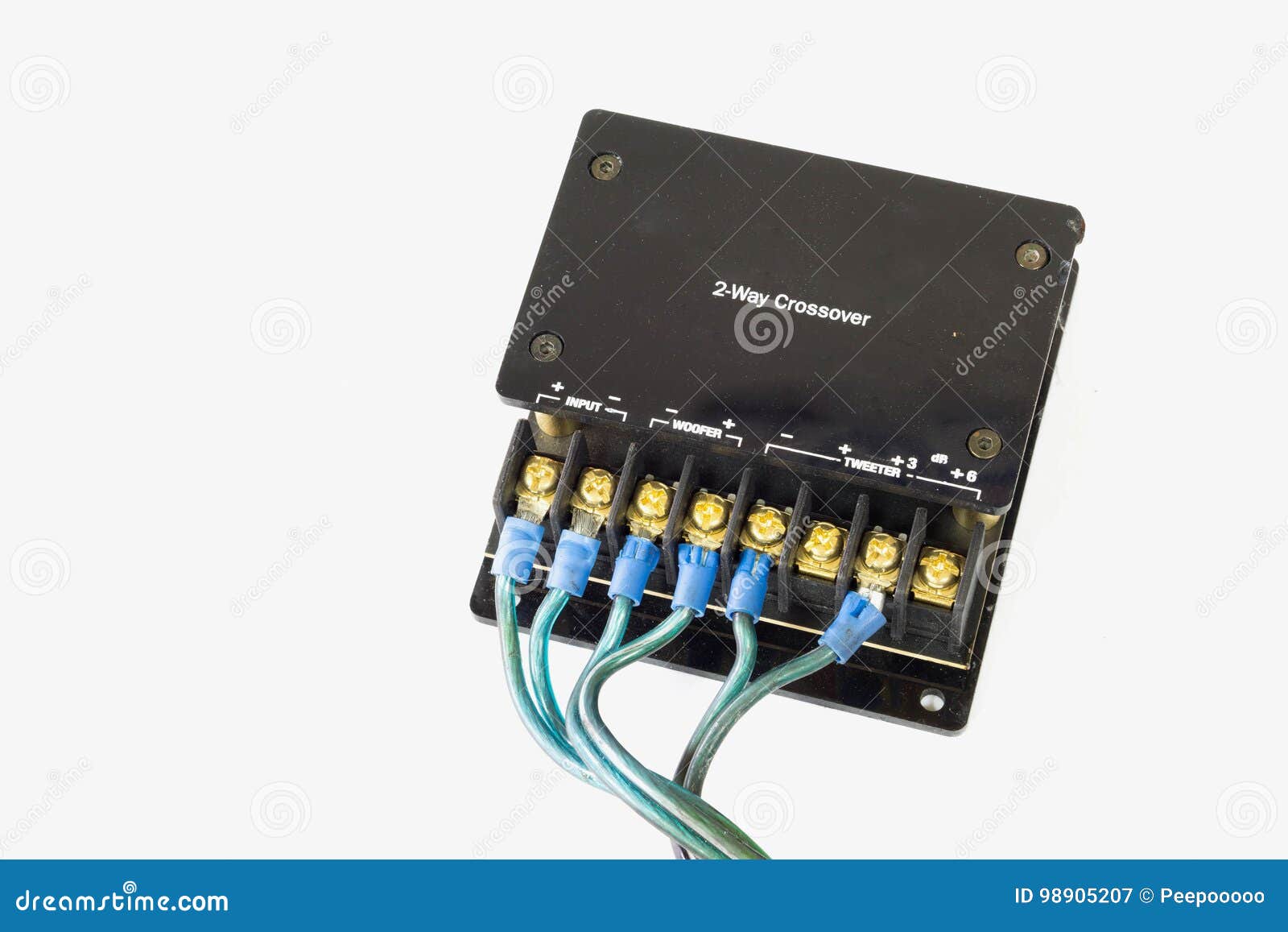 Passive crossover network stock image. Image of rock - 98905207