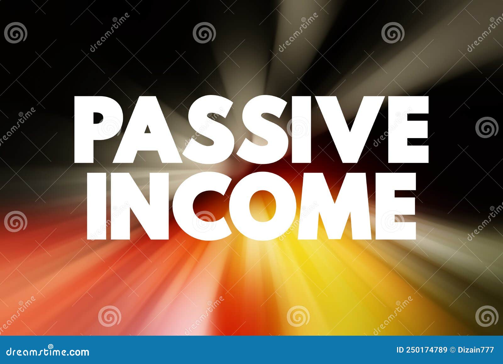 Passive Income - Regular Earnings from a Source Other Than an Employer ...