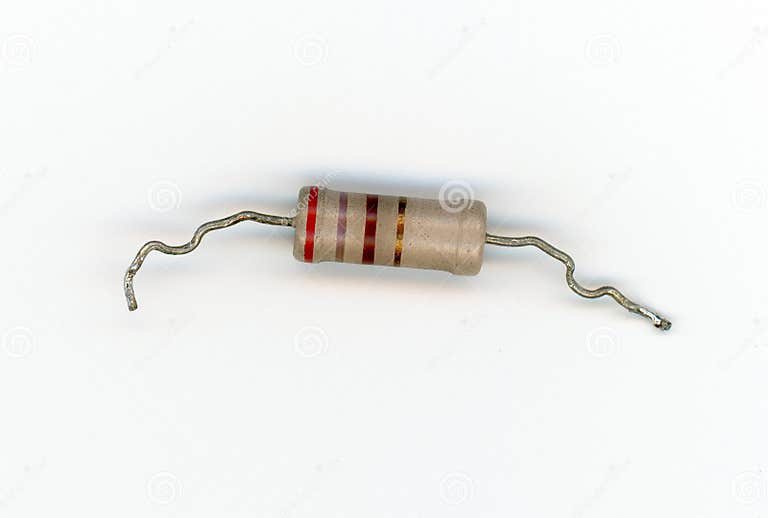Passive resistor component stock image. Image of flow - 127201257