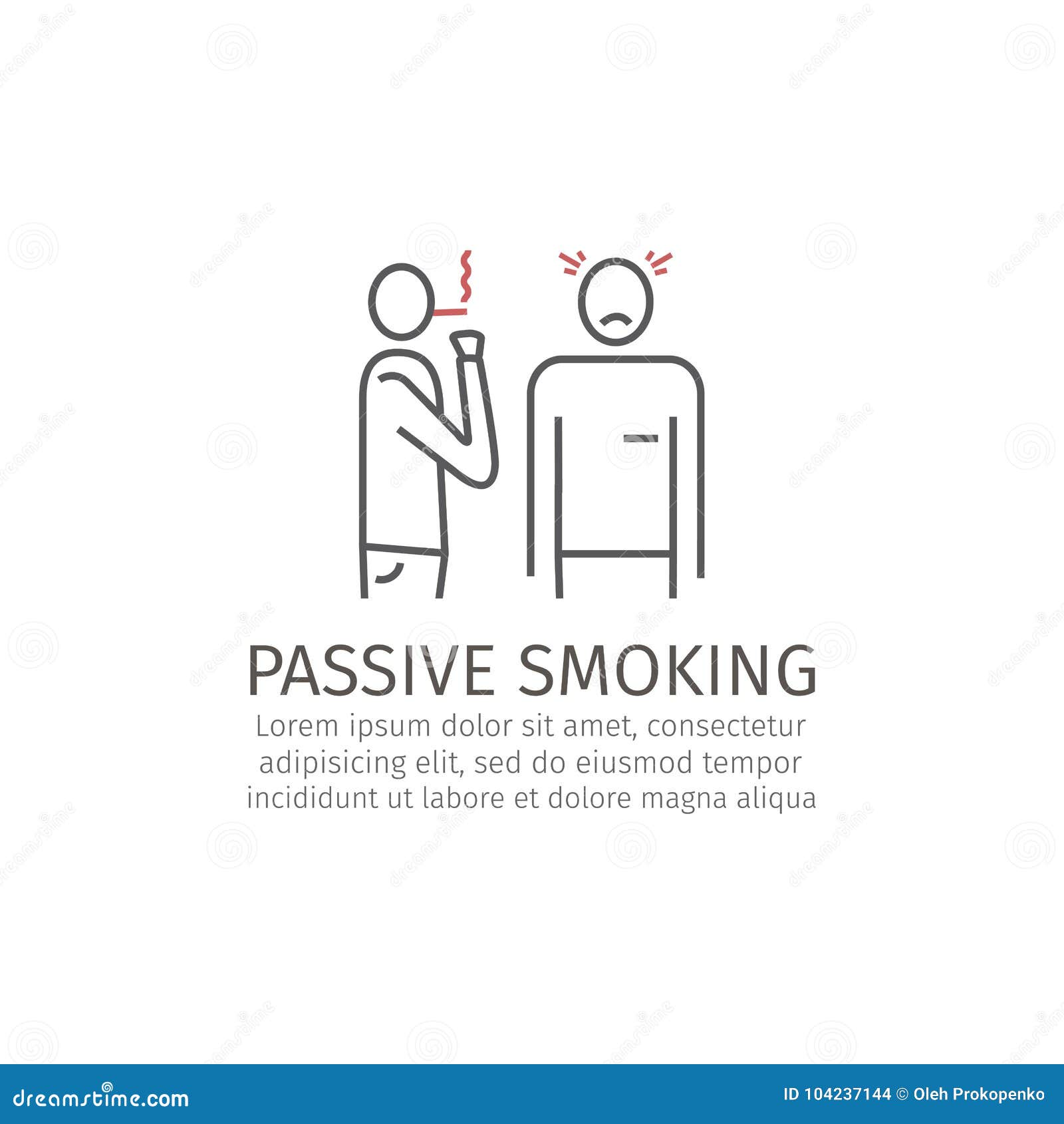 Discontent Line Icon Concept. Discontent Vector Linear Illustration ...