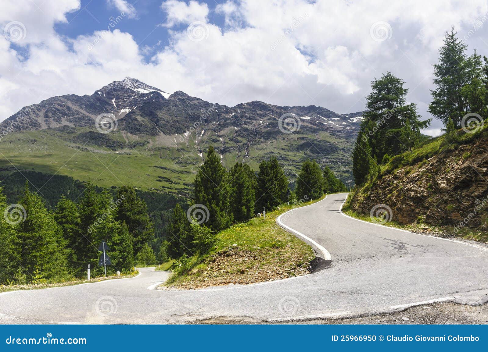Passo Gavia stock photo. Image of italian, europe, italy - 25966950