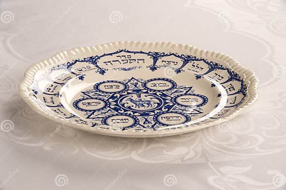 Passover Plate stock photo. Image of festival, isolated - 32095318