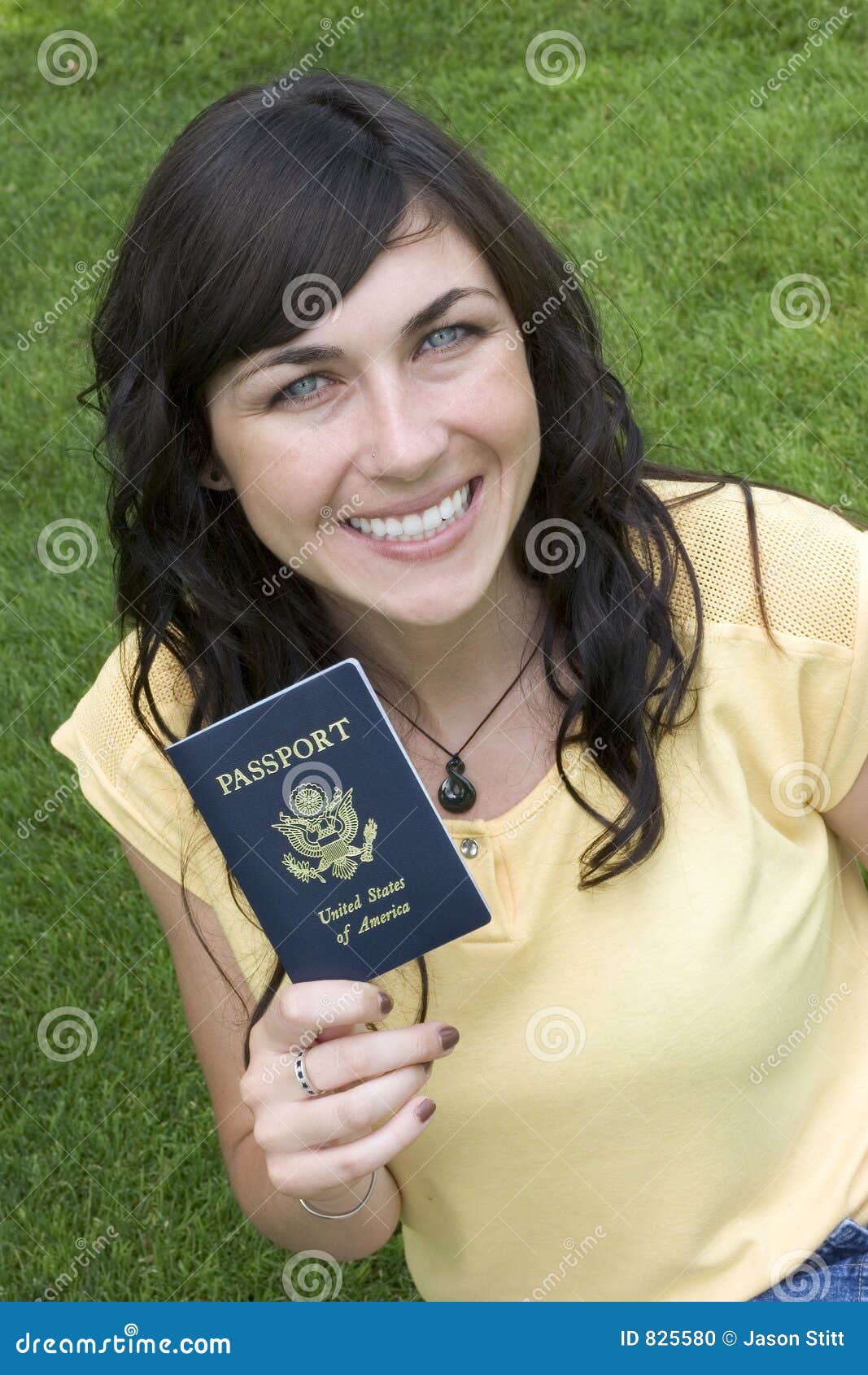 Passport stock photo. Image of girl, travel, passports - 825580