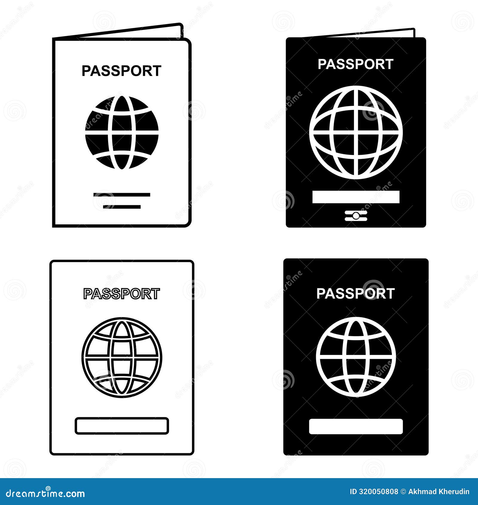 Passport logo design stock vector. Illustration of democracy - 320050808