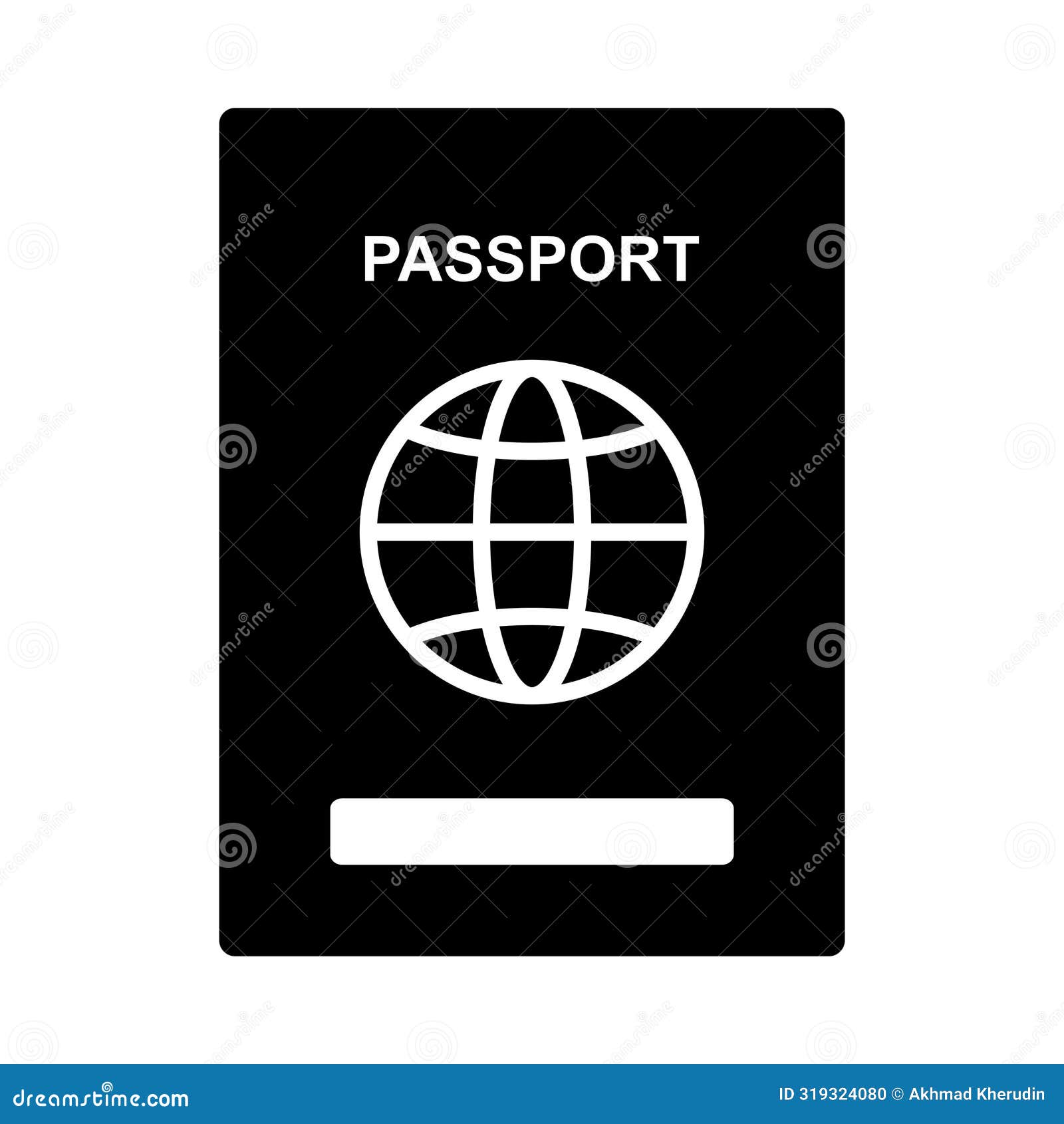Passport logo design stock vector. Illustration of sign - 319324080