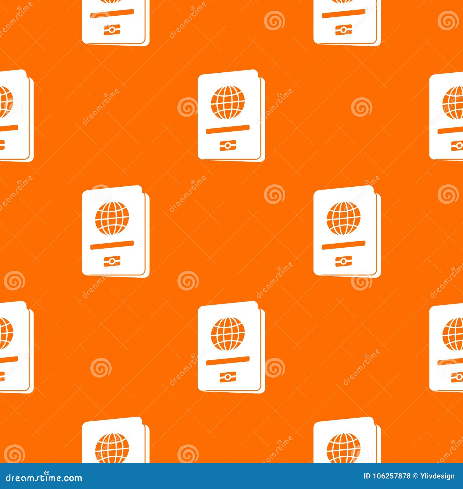Passport pattern seamless stock vector. Illustration of airfare - 106257878